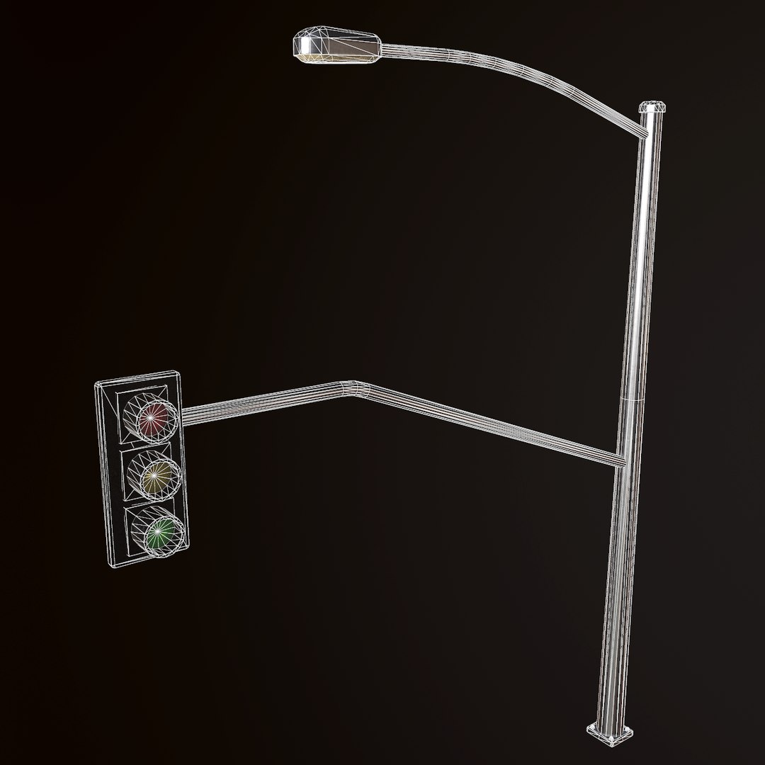 Pbr Ready Traffic Light 3D Model - TurboSquid 1243663