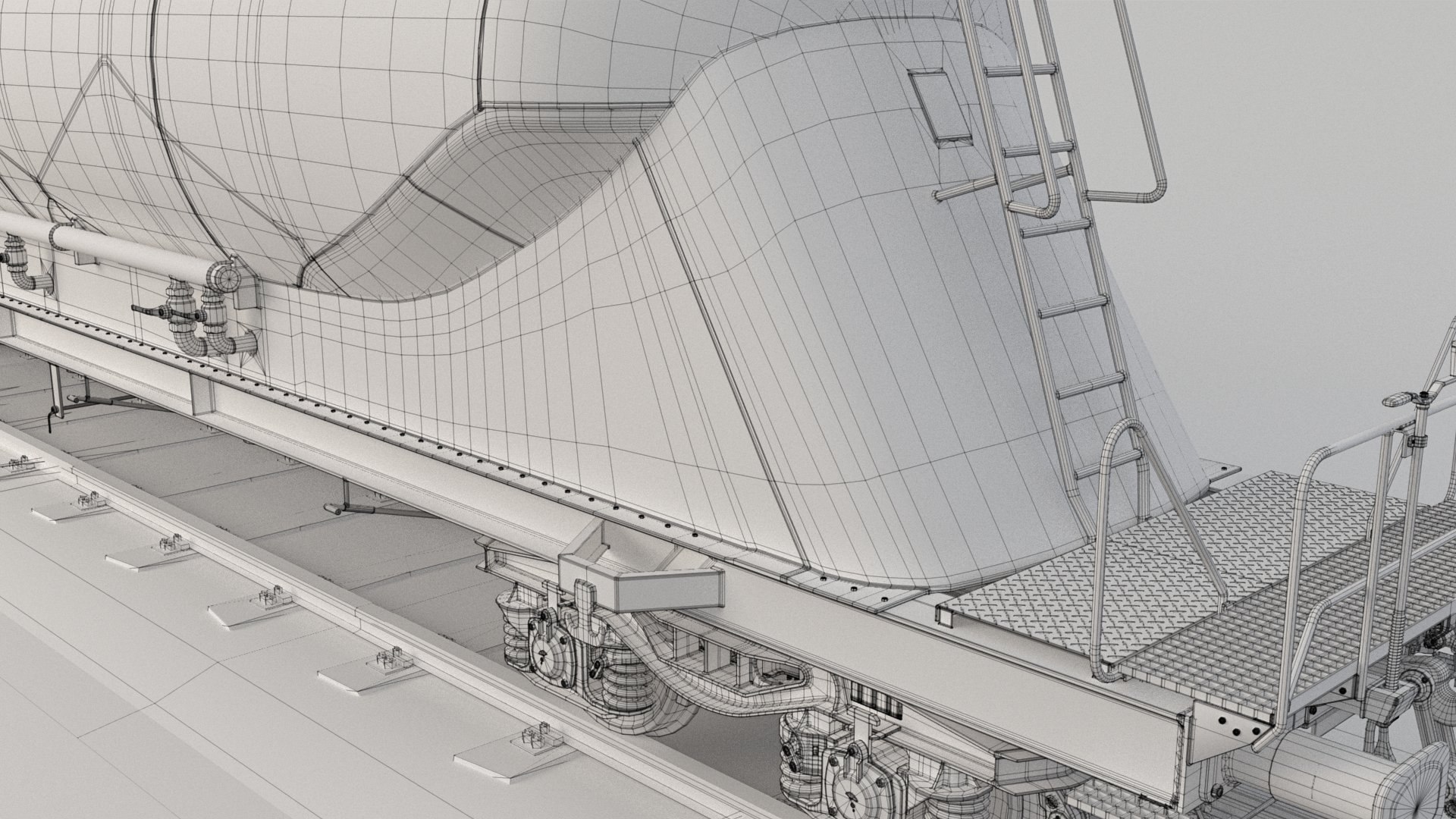 Train Uv Model - TurboSquid 1527239