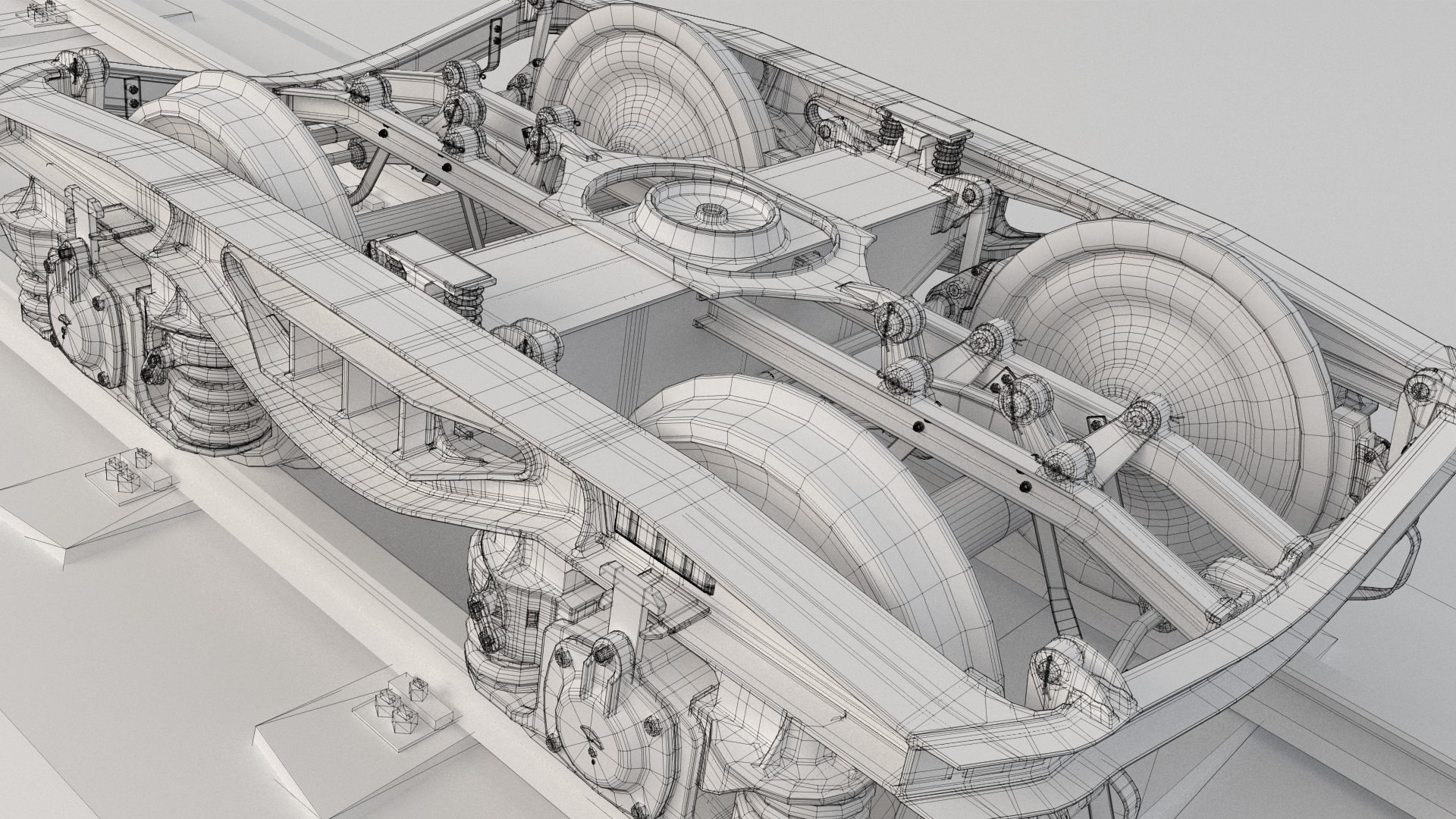 Train Uv Model - TurboSquid 1527239