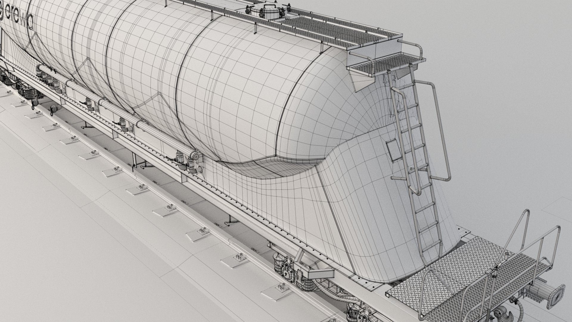 Train Uv Model - TurboSquid 1527239