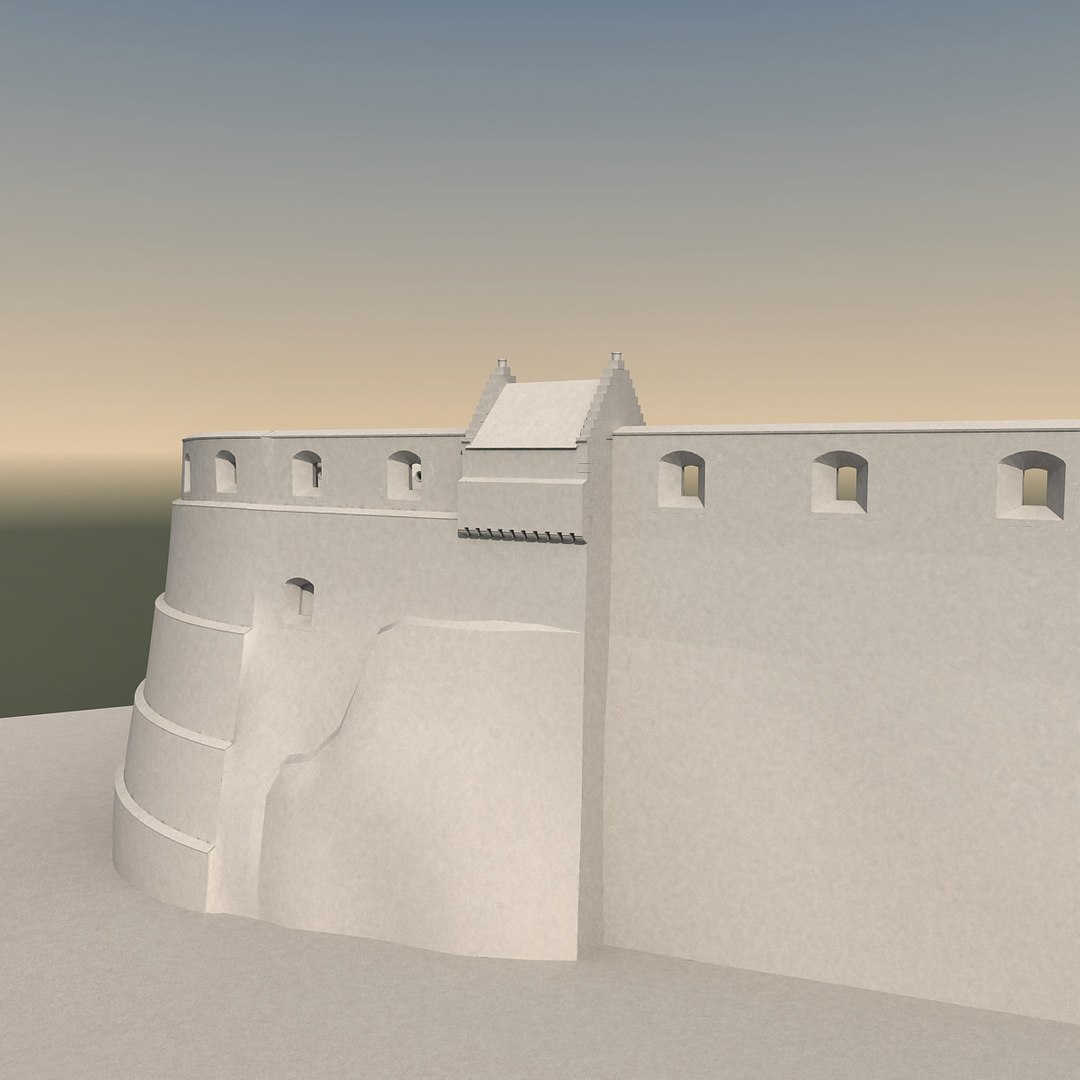 3d edinburgh castle model