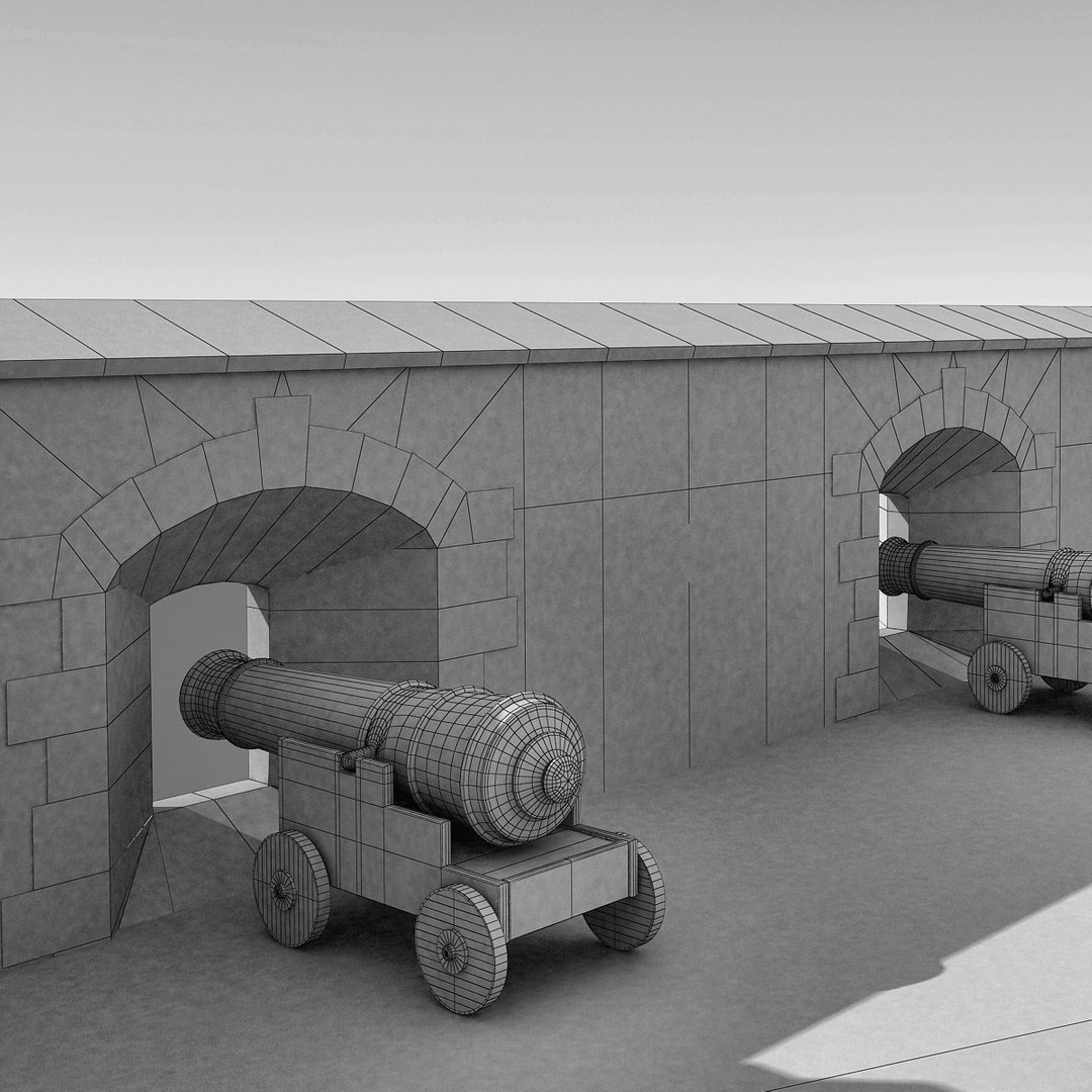 3d edinburgh castle model