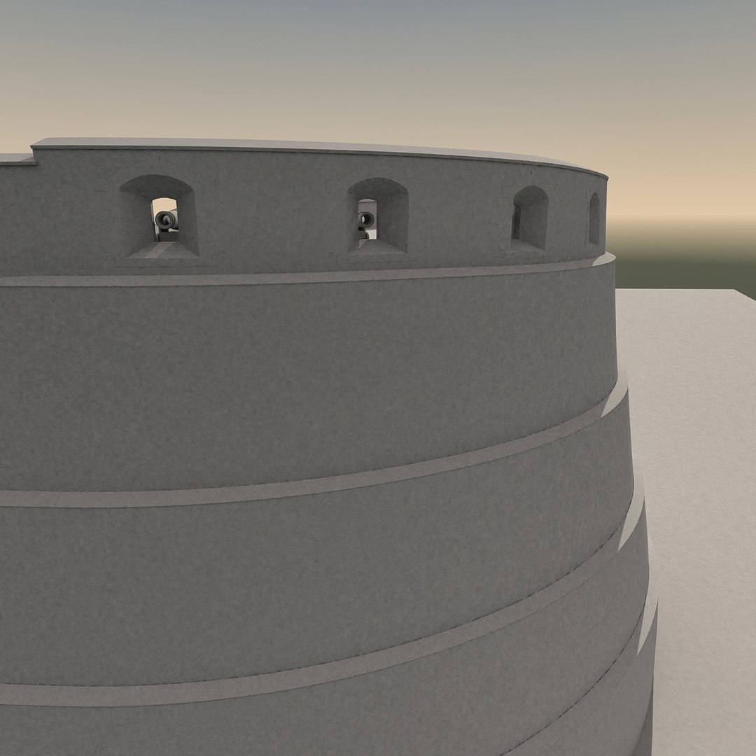 3d edinburgh castle model