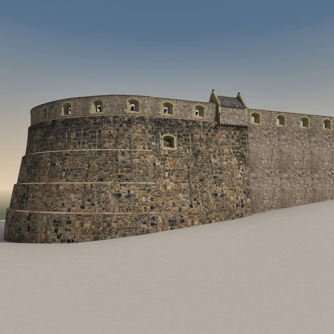 3d Edinburgh Castle Model