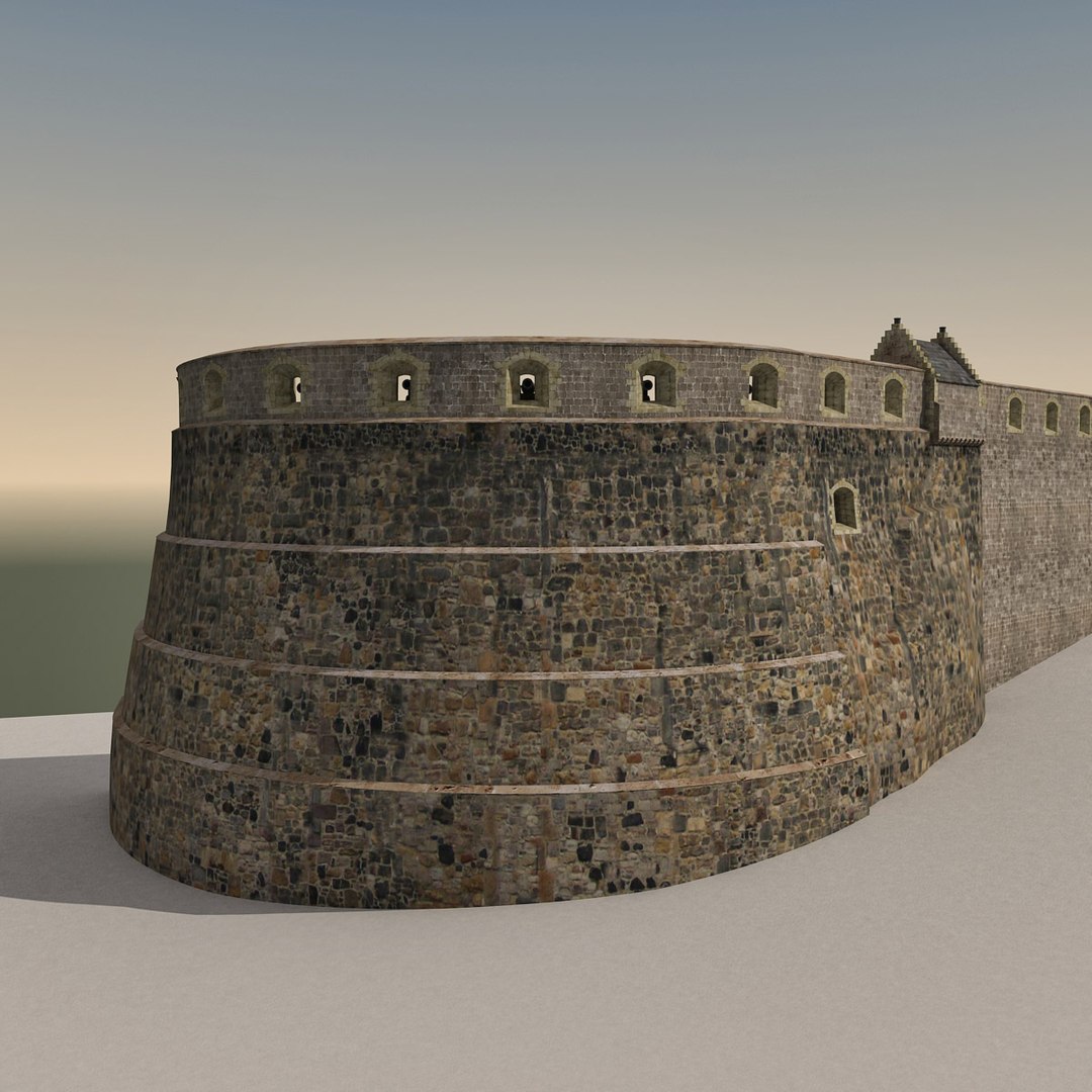 3d Edinburgh Castle Model