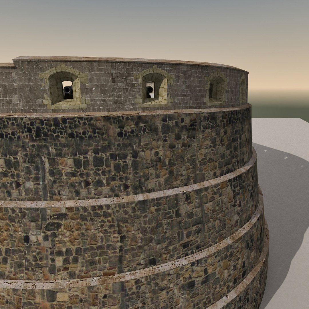 3d Edinburgh Castle Model