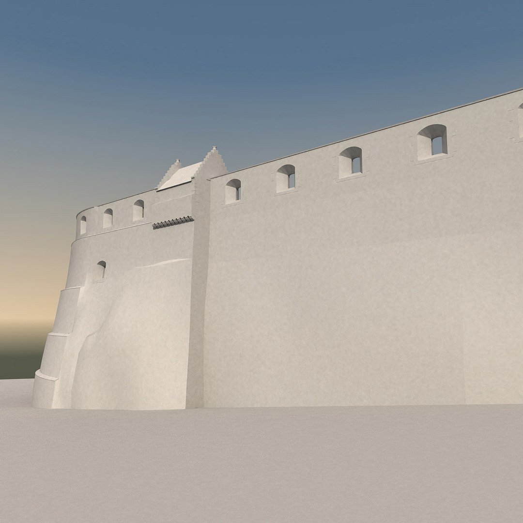 3d edinburgh castle model