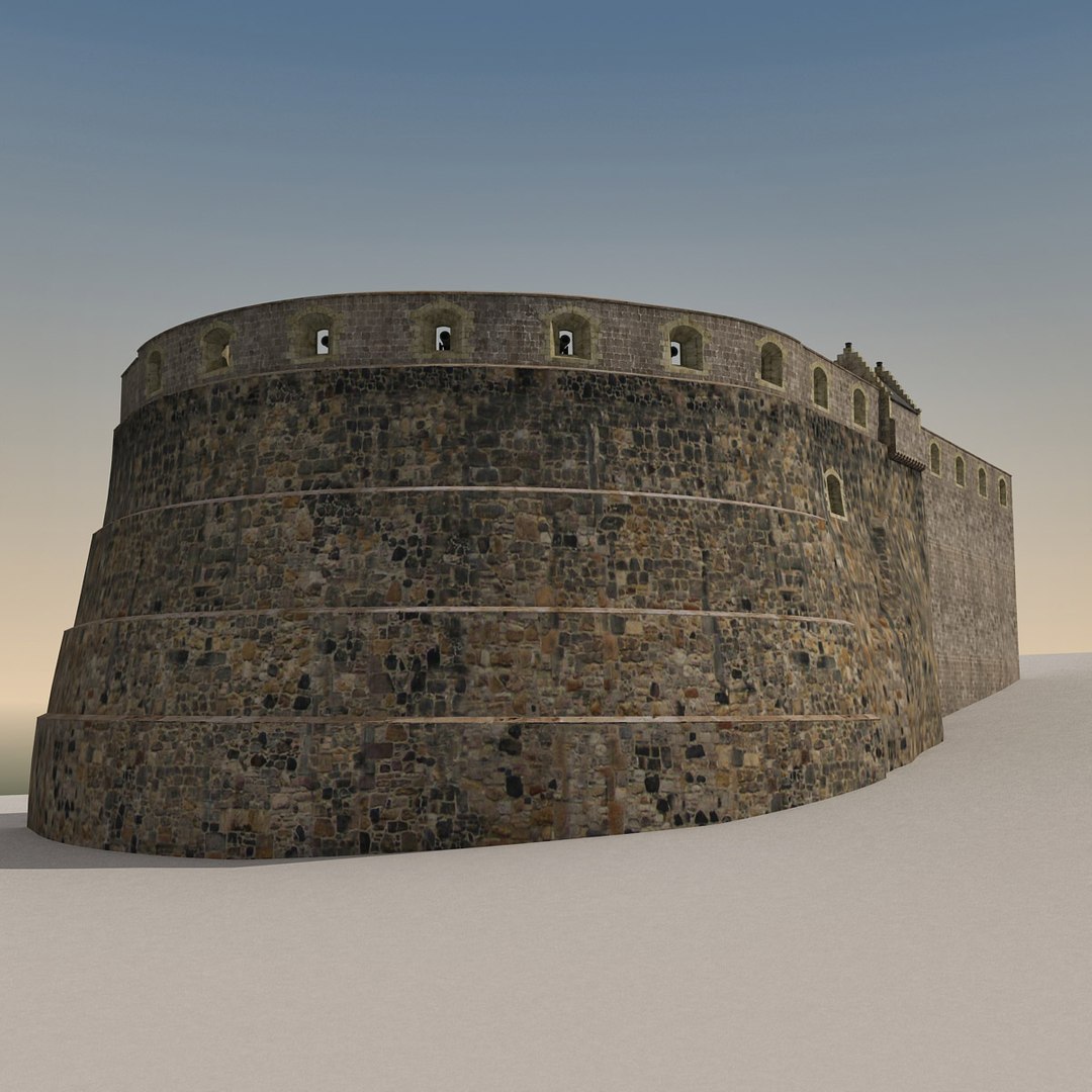 3d Edinburgh Castle Model