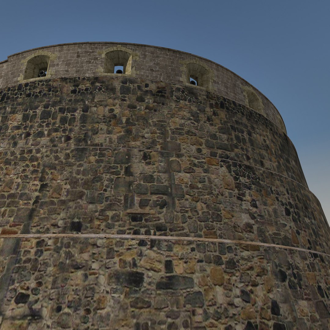 3d Edinburgh Castle Model