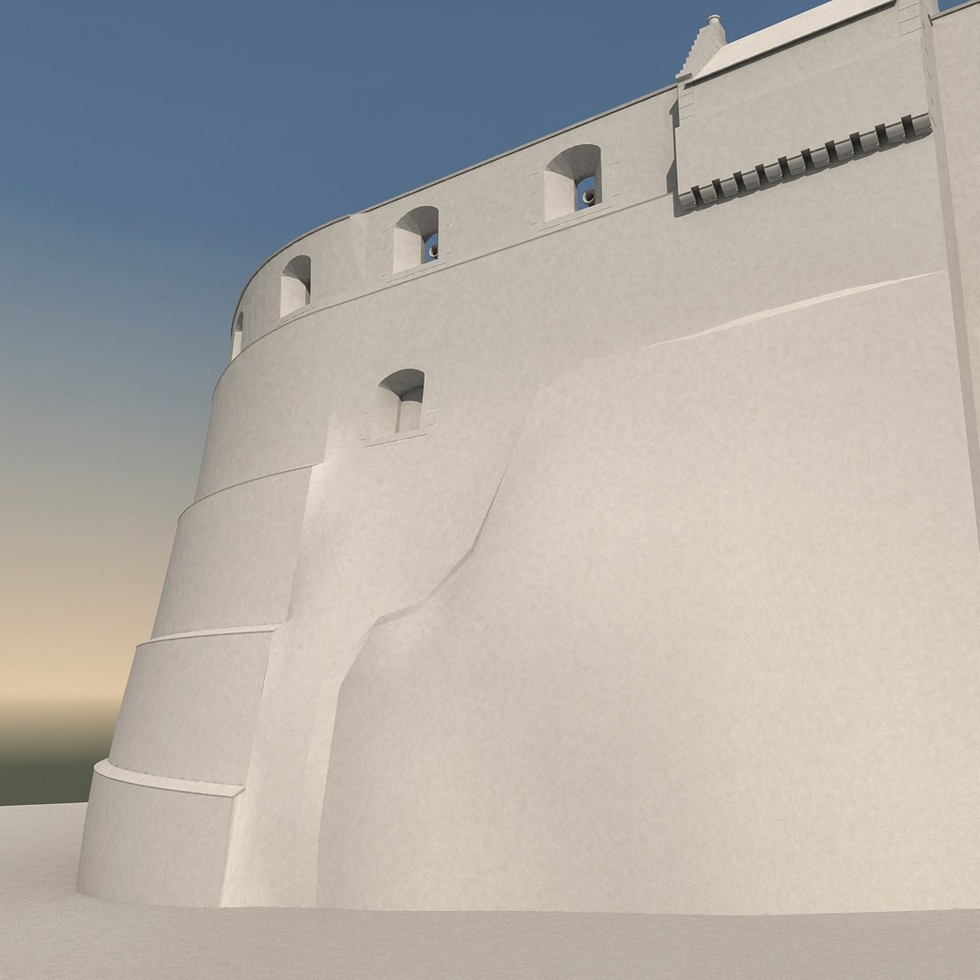 3d edinburgh castle model
