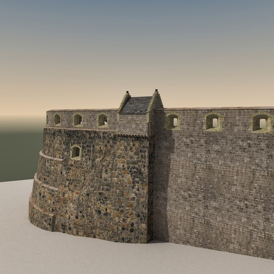 3d Edinburgh Castle Model