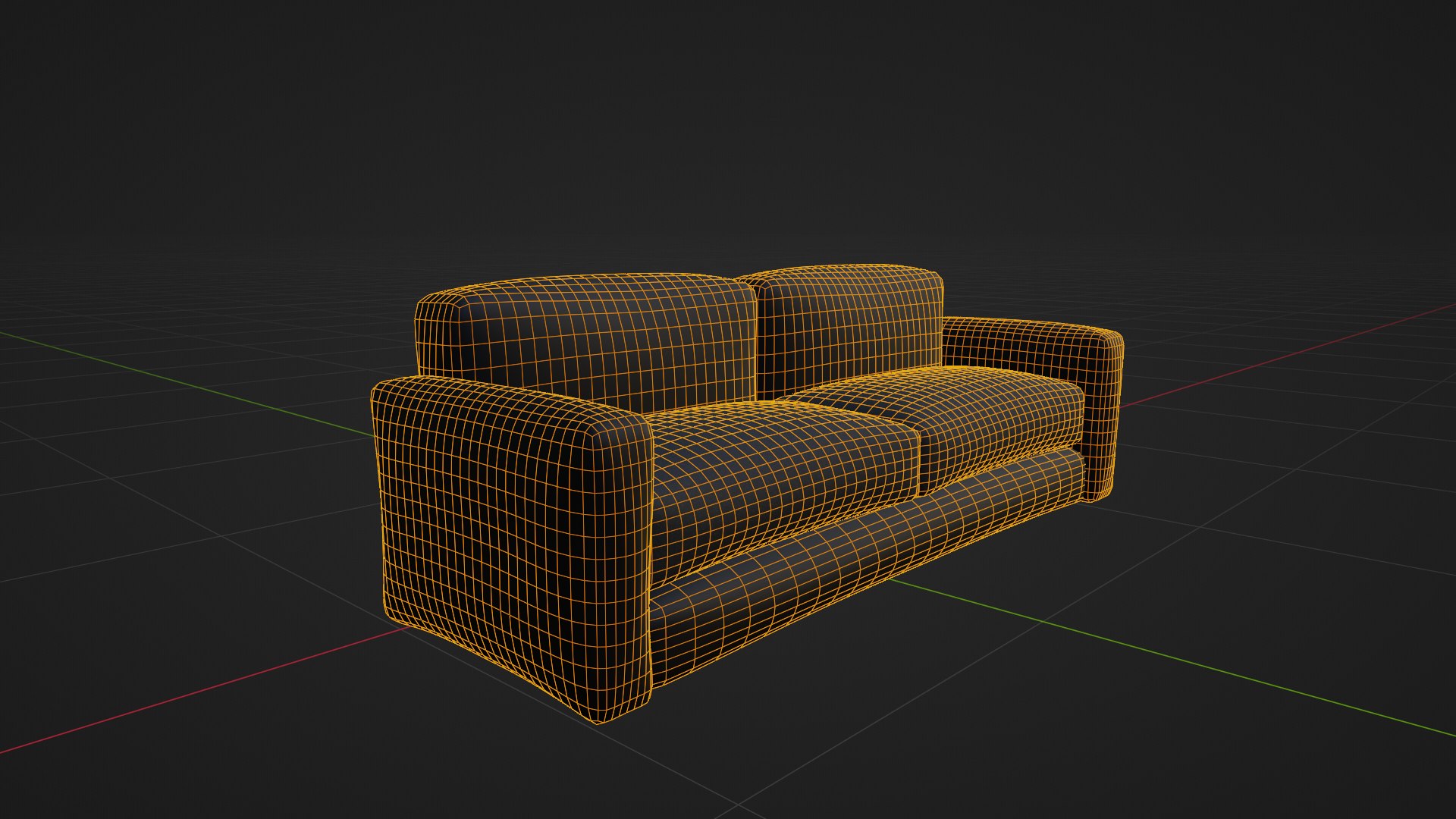 Simple Sofa 3D model - TurboSquid 1876717