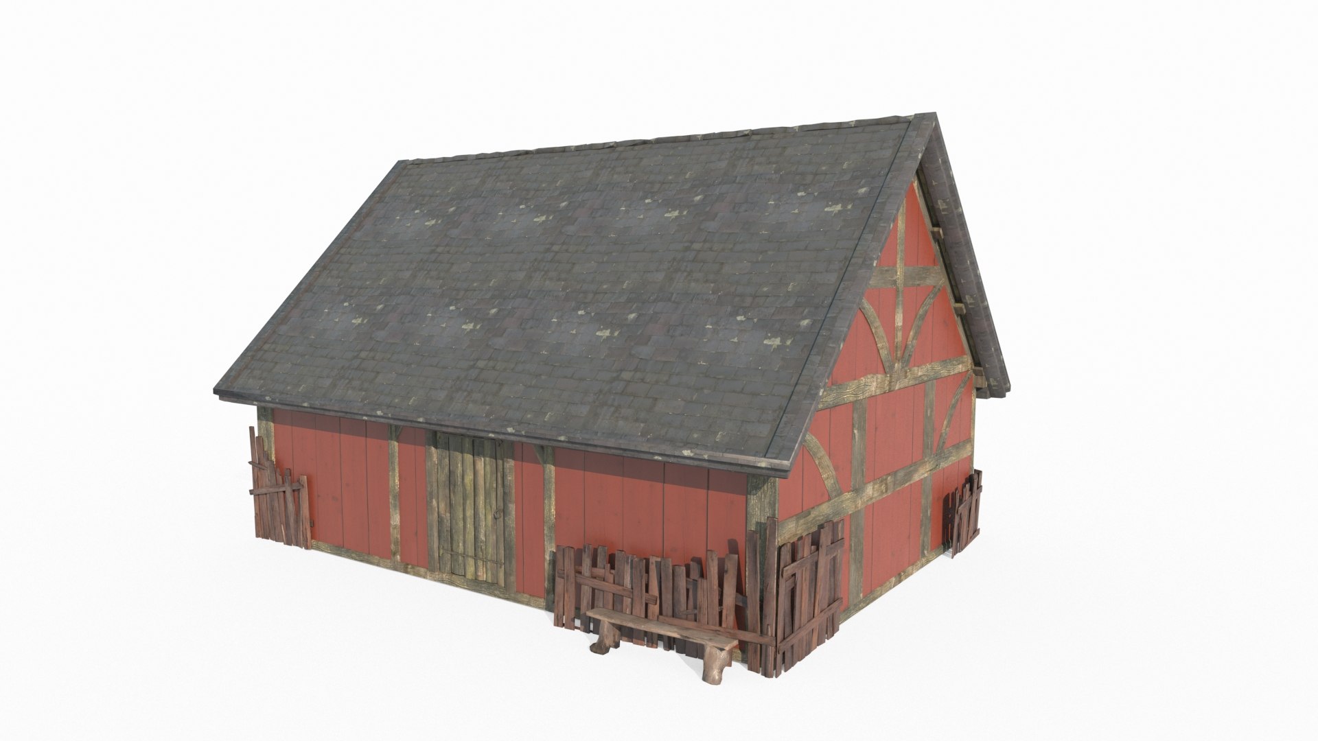 Rural Architecture Cabin 3D Model - TurboSquid 2289560