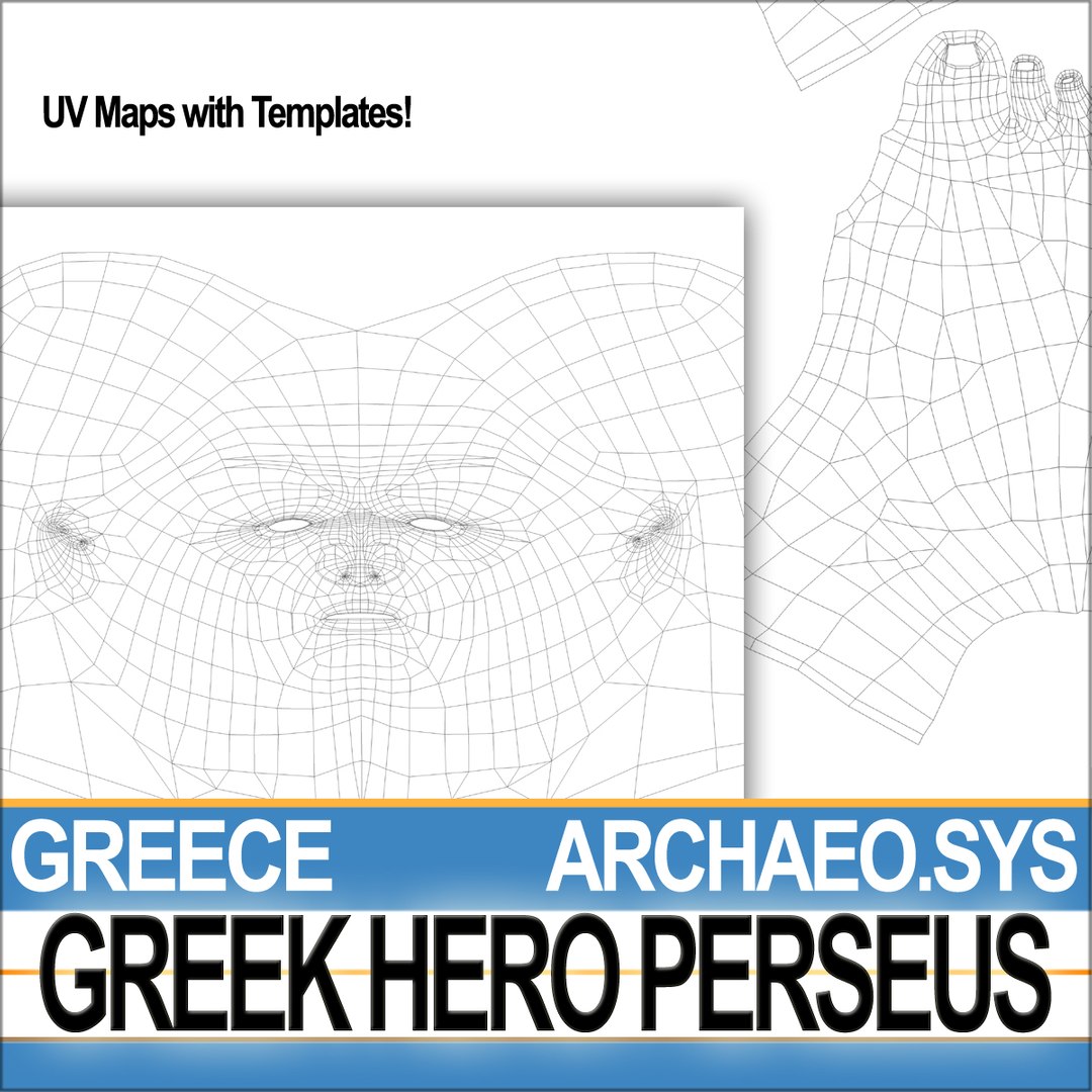 3ds Ancient Greek Hero Perseus