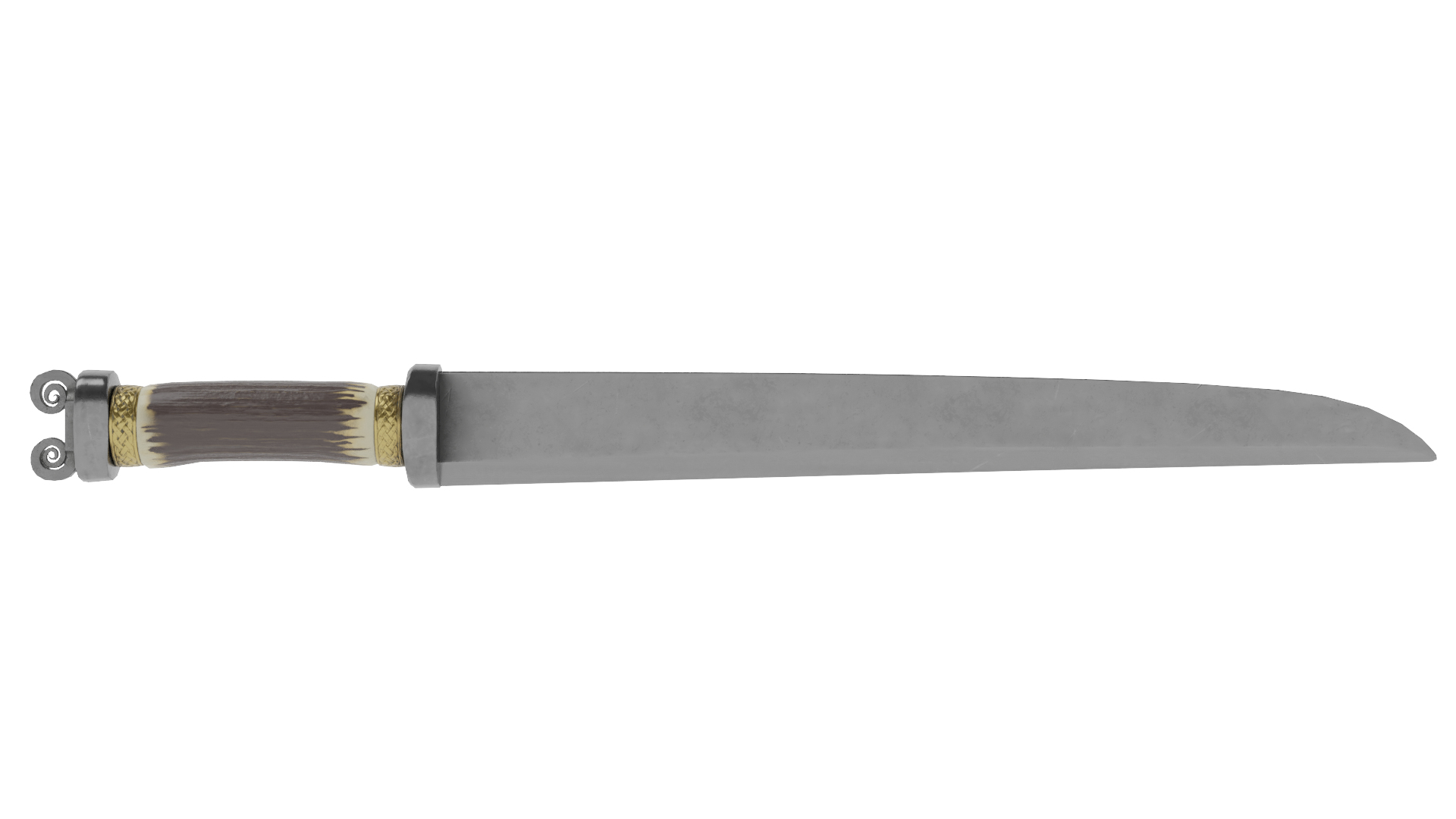 Seax Knife 3D Model - TurboSquid 1492204