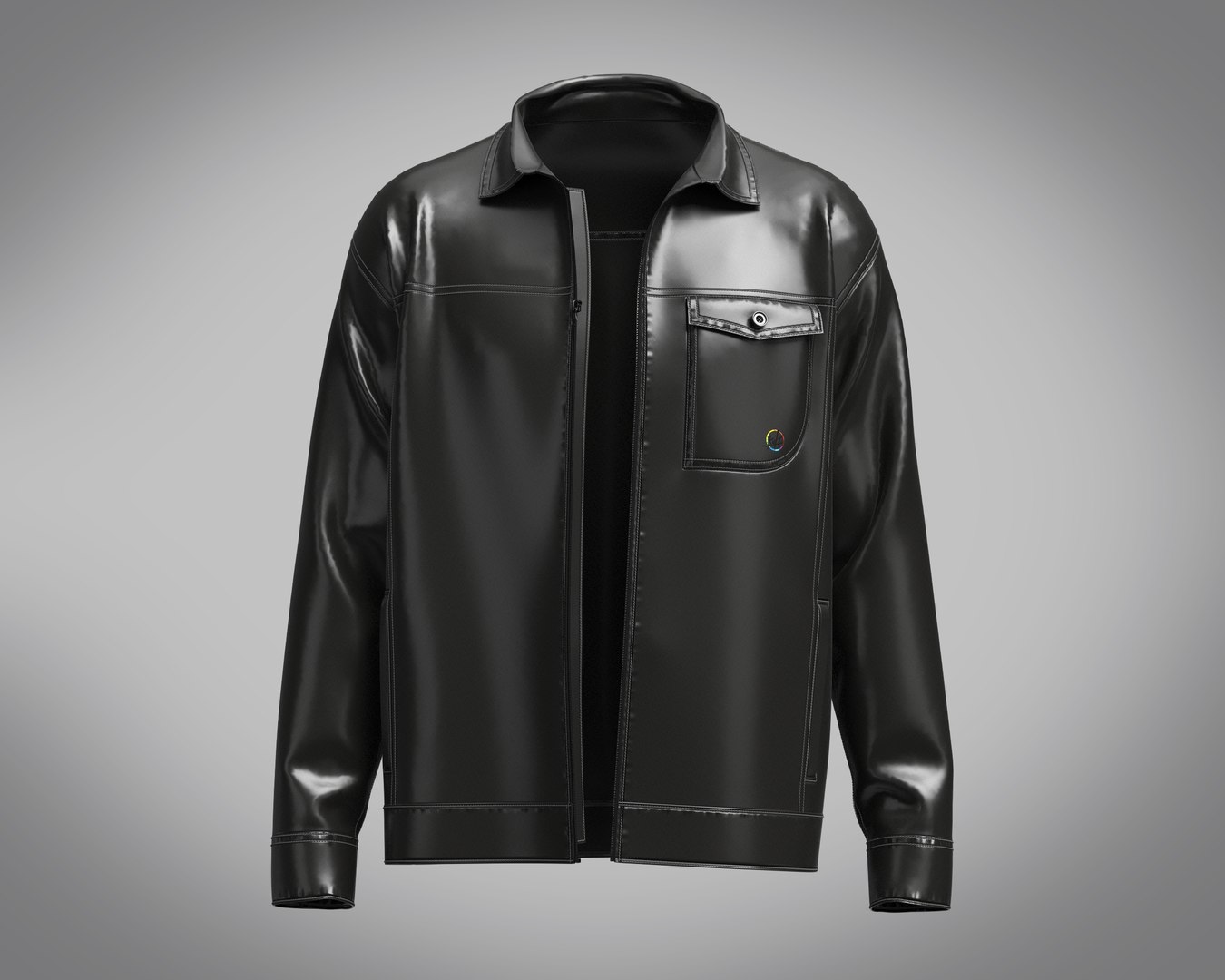 Leather Workwear Jacket Model - TurboSquid 1986976