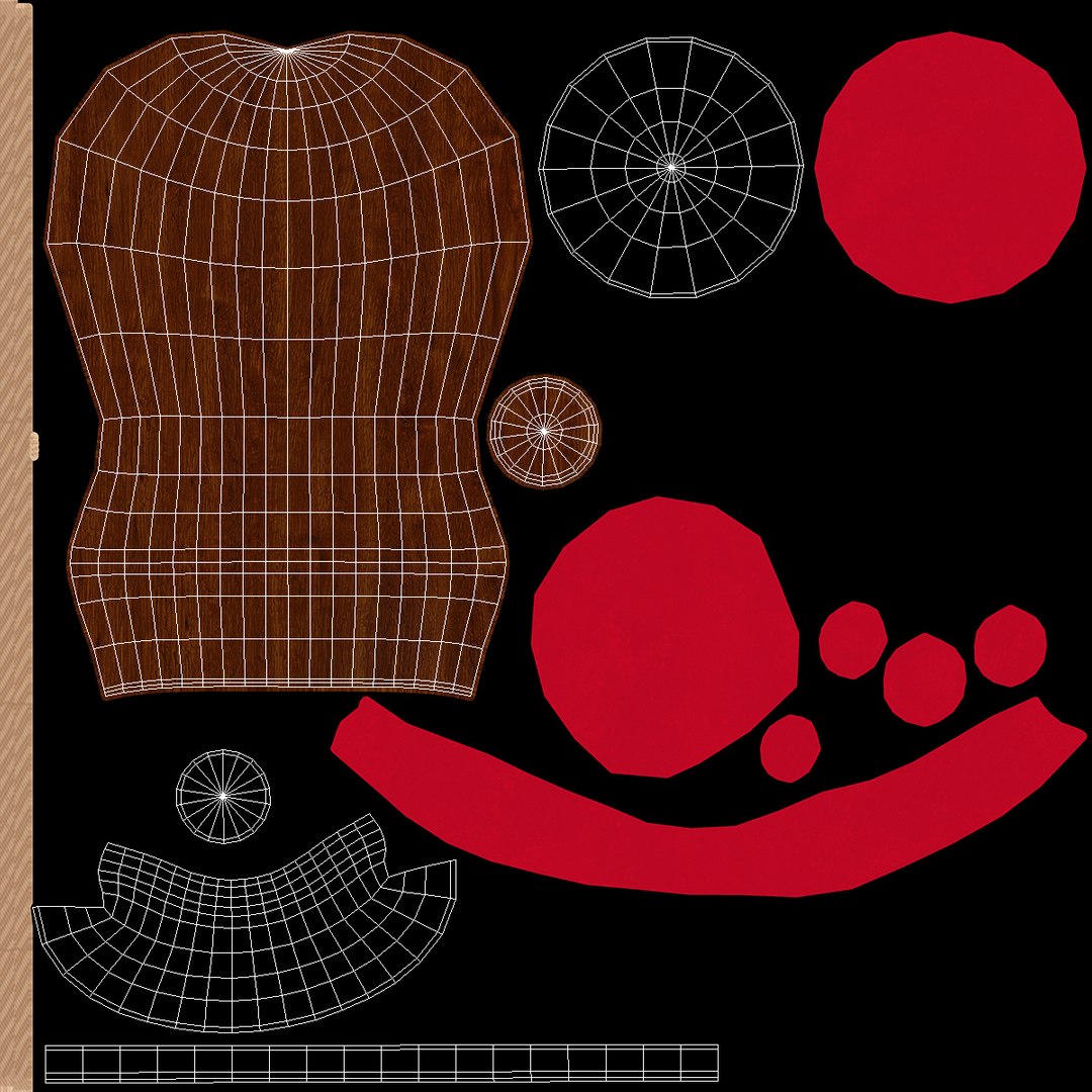 Brass wax seal stamp 3D model - TurboSquid 1608808