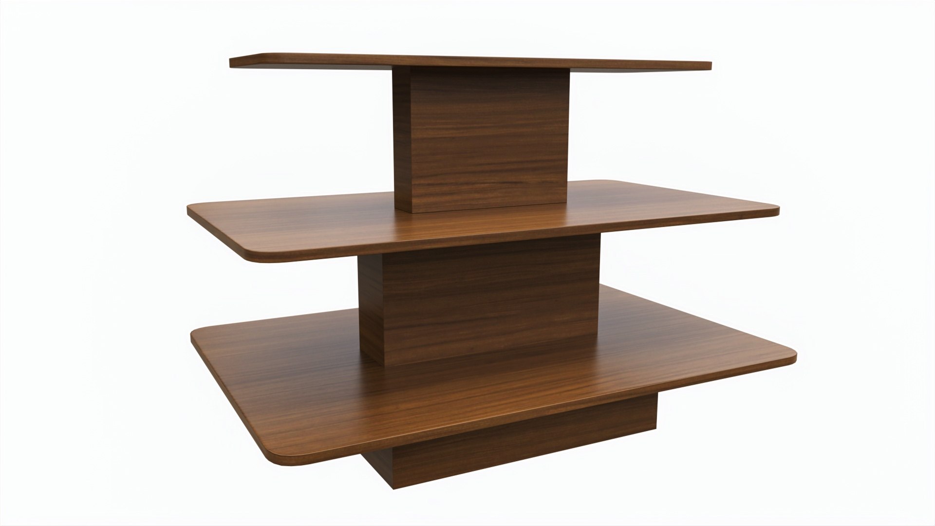 Free Rectangle Table Three Tier 3D Model - TurboSquid 2224788