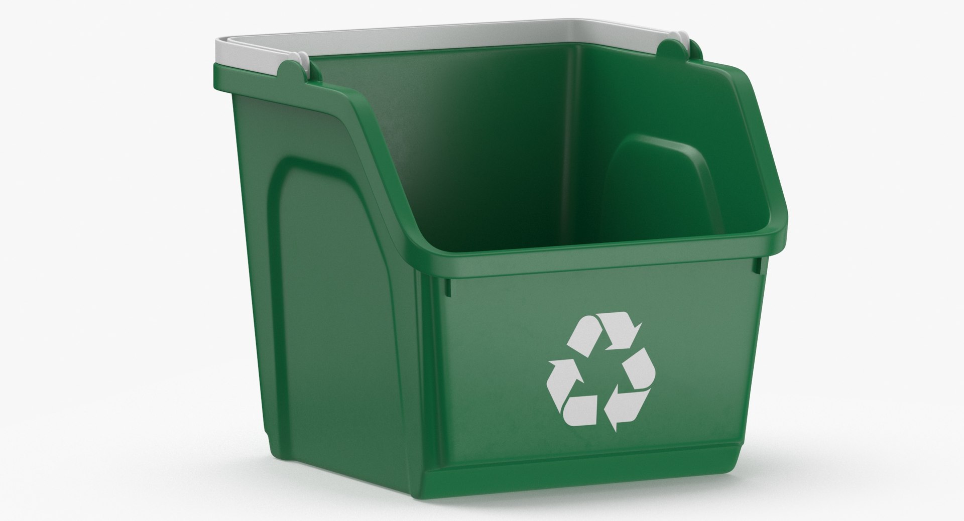 3D Recycling Bin Type 02 Empty Clean And Dirty - TurboSquid 2117758