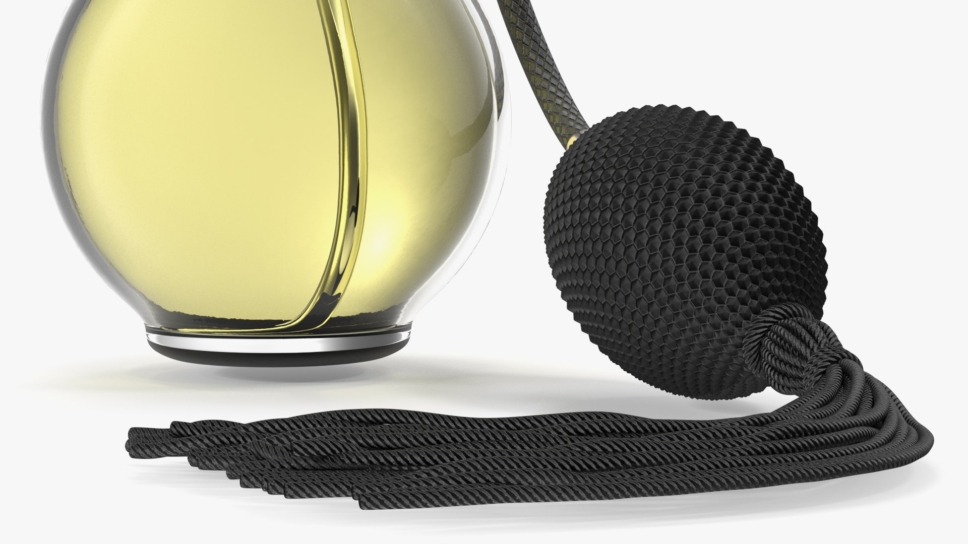 Black Hose Pump Perfume Bottle 3D - TurboSquid 2101303