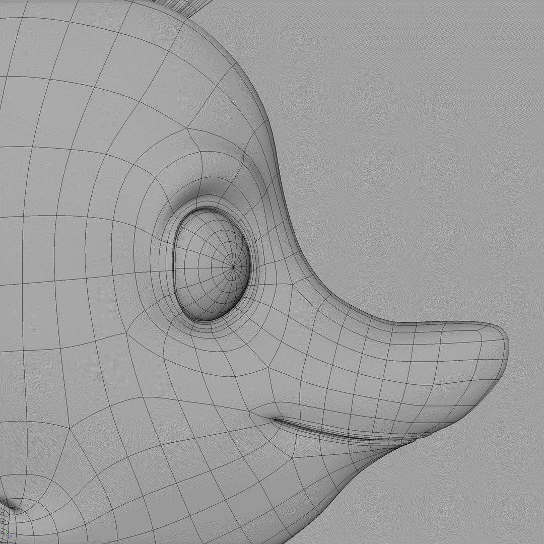 3D cartoon fish model - TurboSquid 1201318