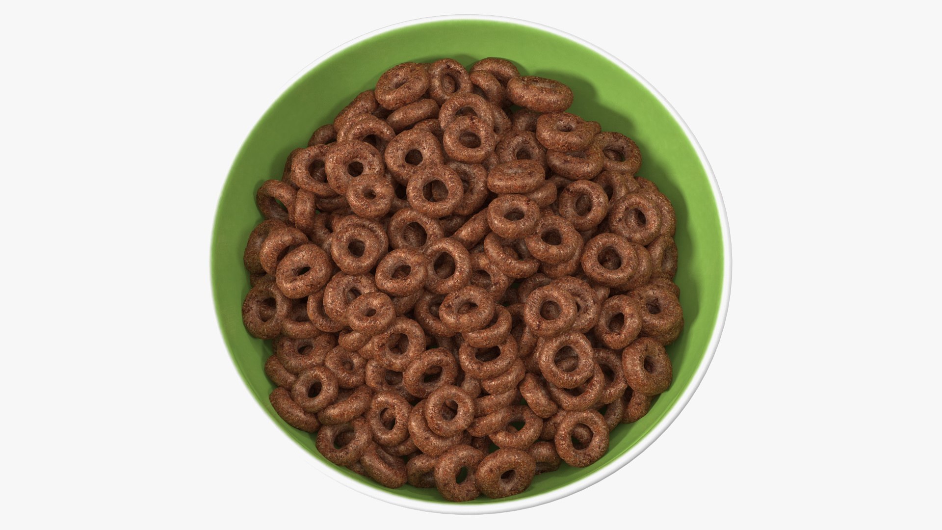 3D Chocolate Rings Breakfast - TurboSquid 1783941