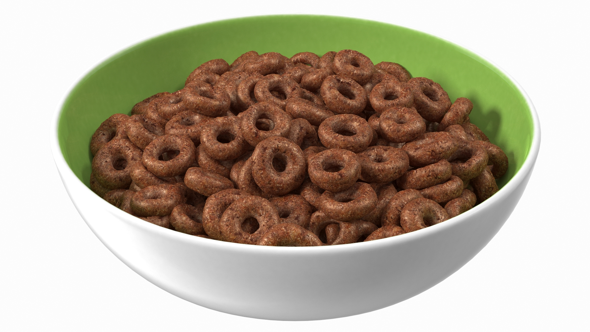 3D Chocolate Rings Breakfast - TurboSquid 1783941