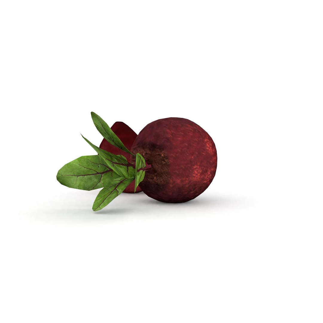 3D Model Beetroot Beet Root - TurboSquid 1531745