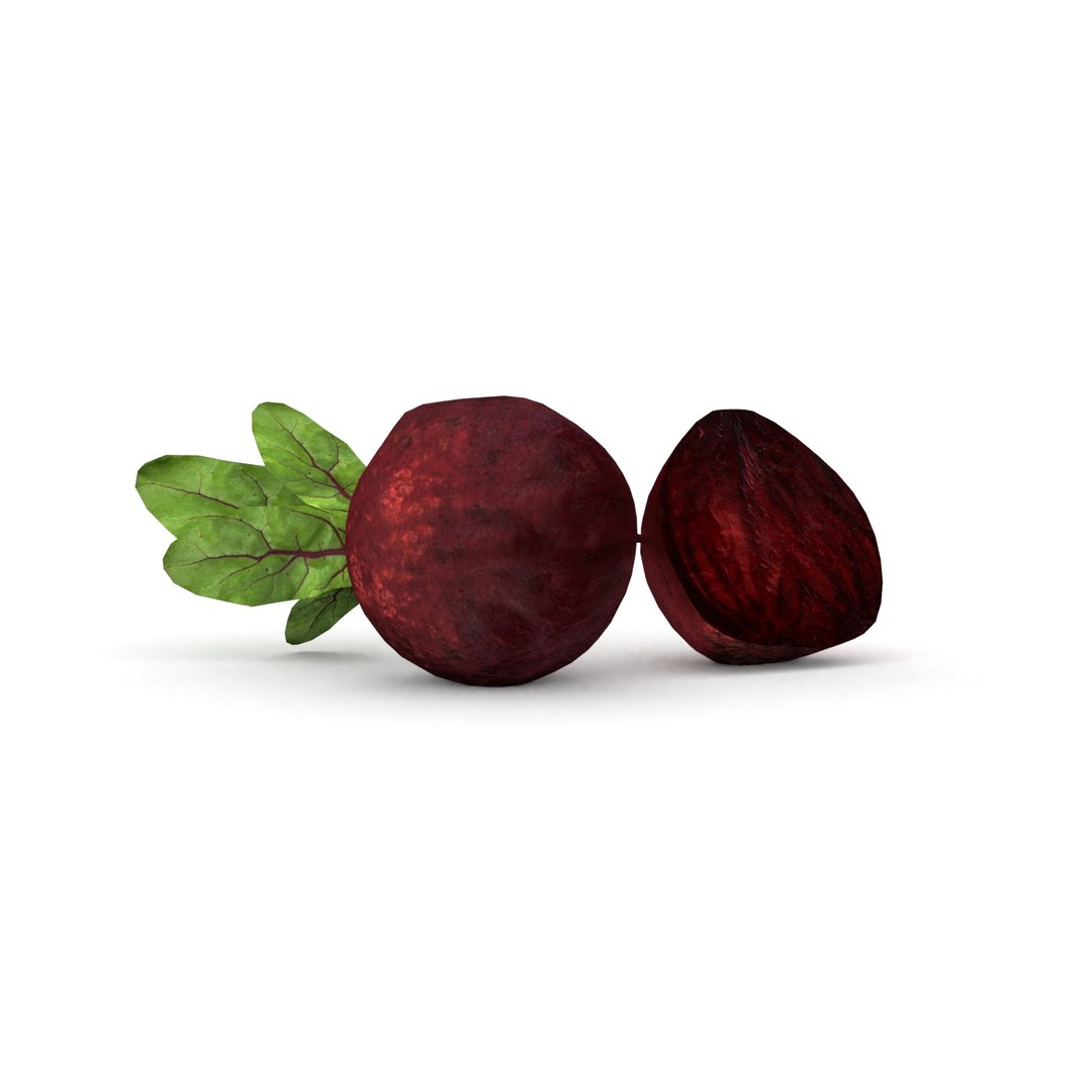 3D Model Beetroot Beet Root - TurboSquid 1531745