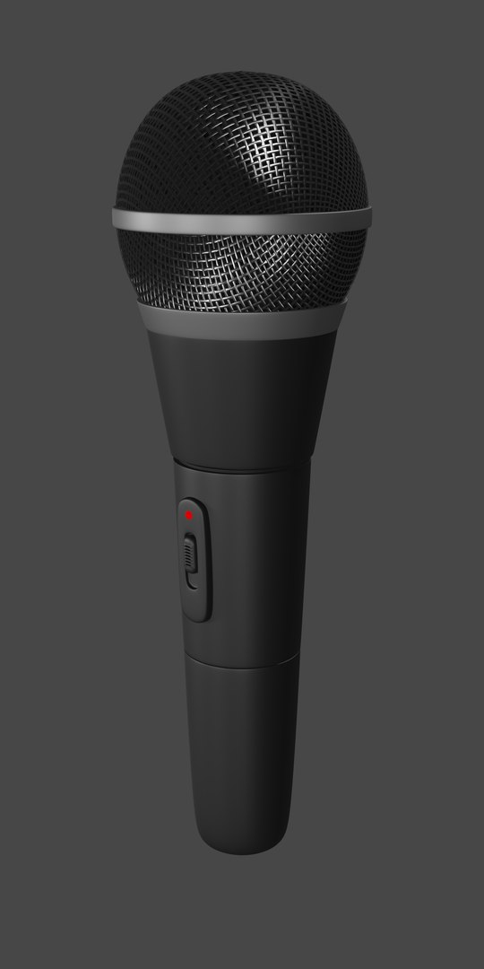 Microphone 3D - TurboSquid 1746793