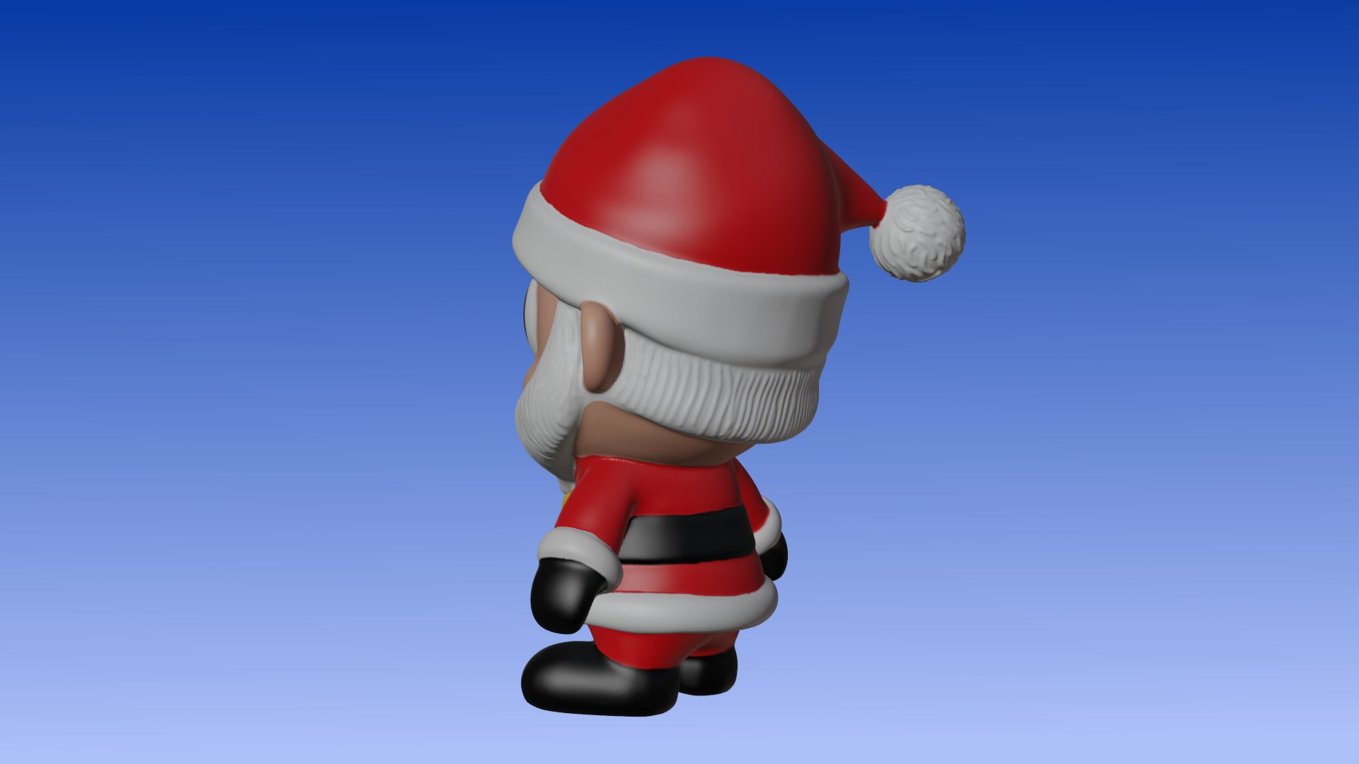Santa Claus Cartoon Style Model - TurboSquid 2319897