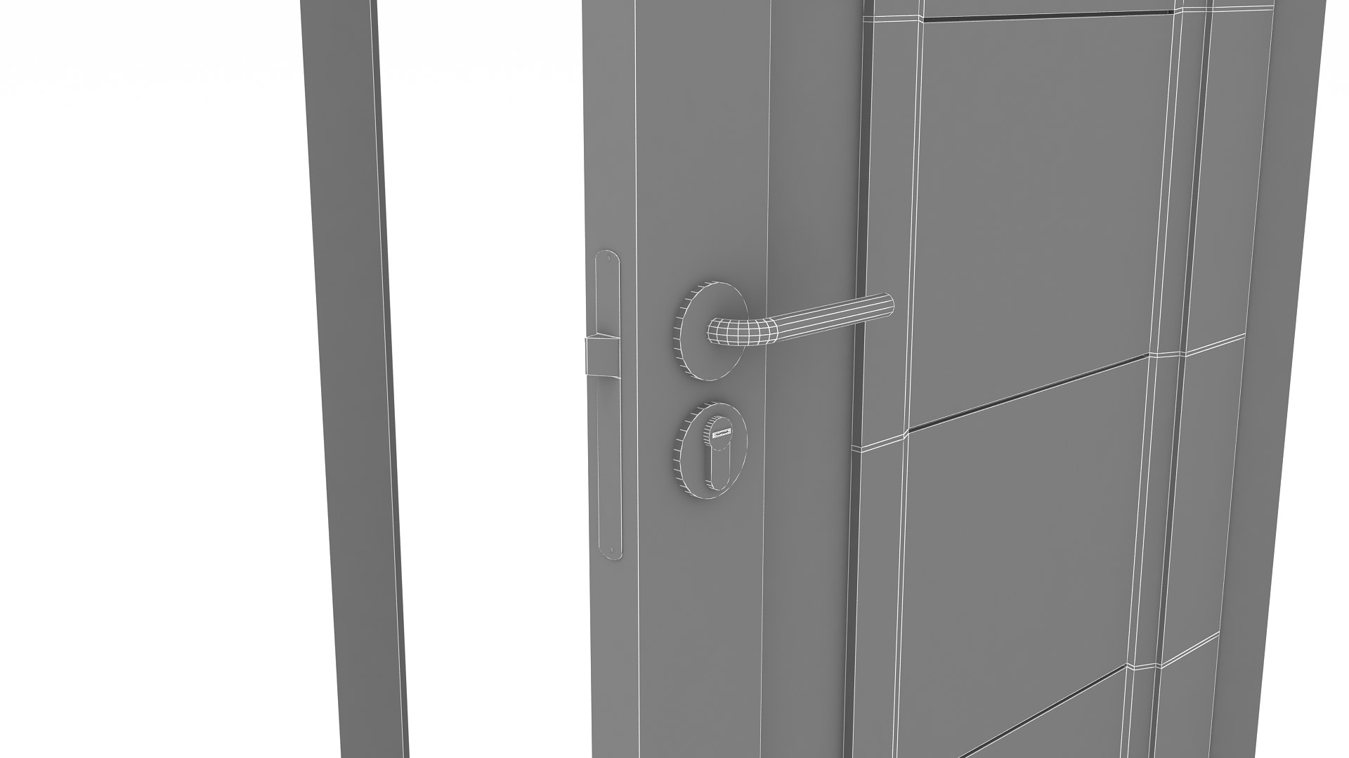 3D door model - TurboSquid 2011436