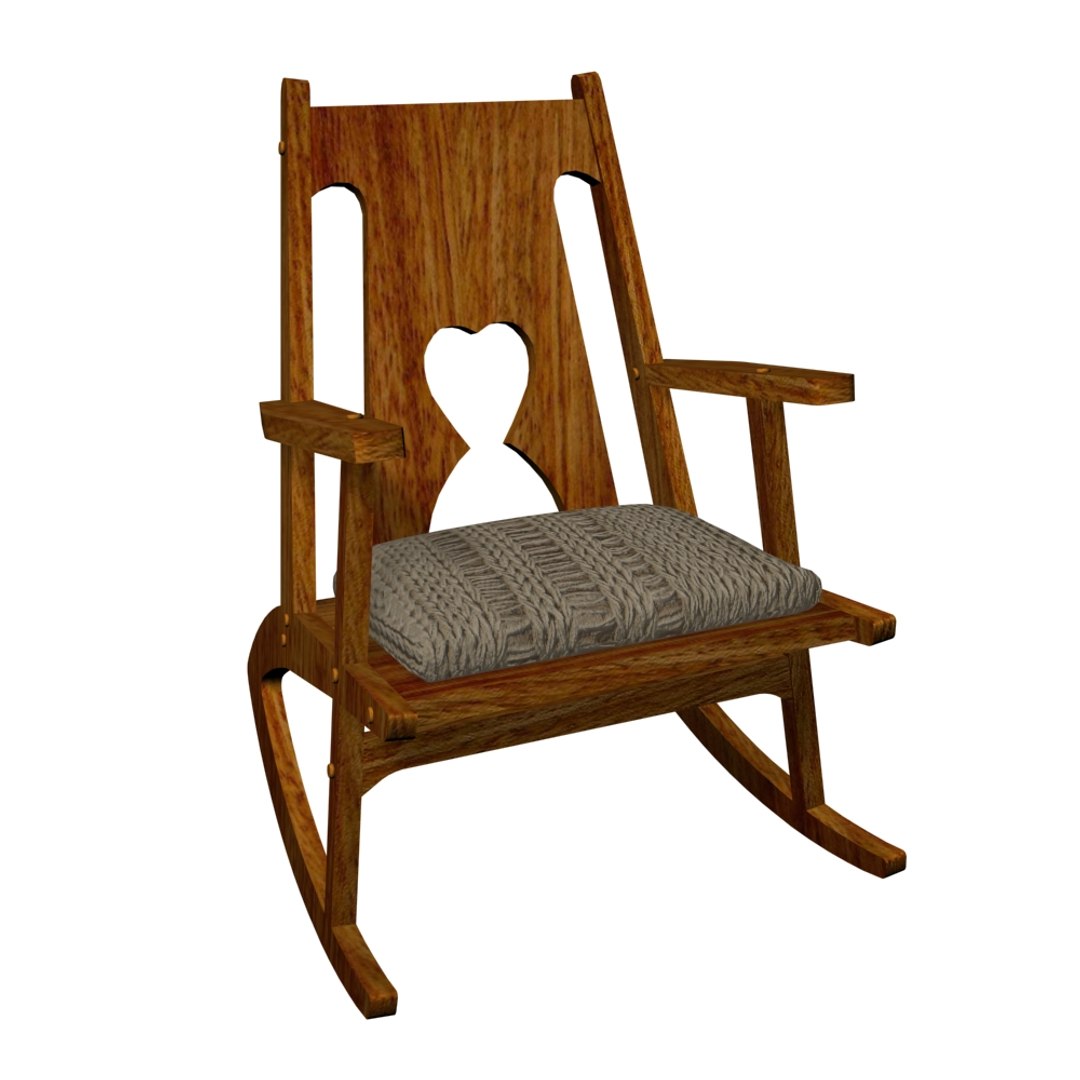 Child rocker 3D - TurboSquid 1258907