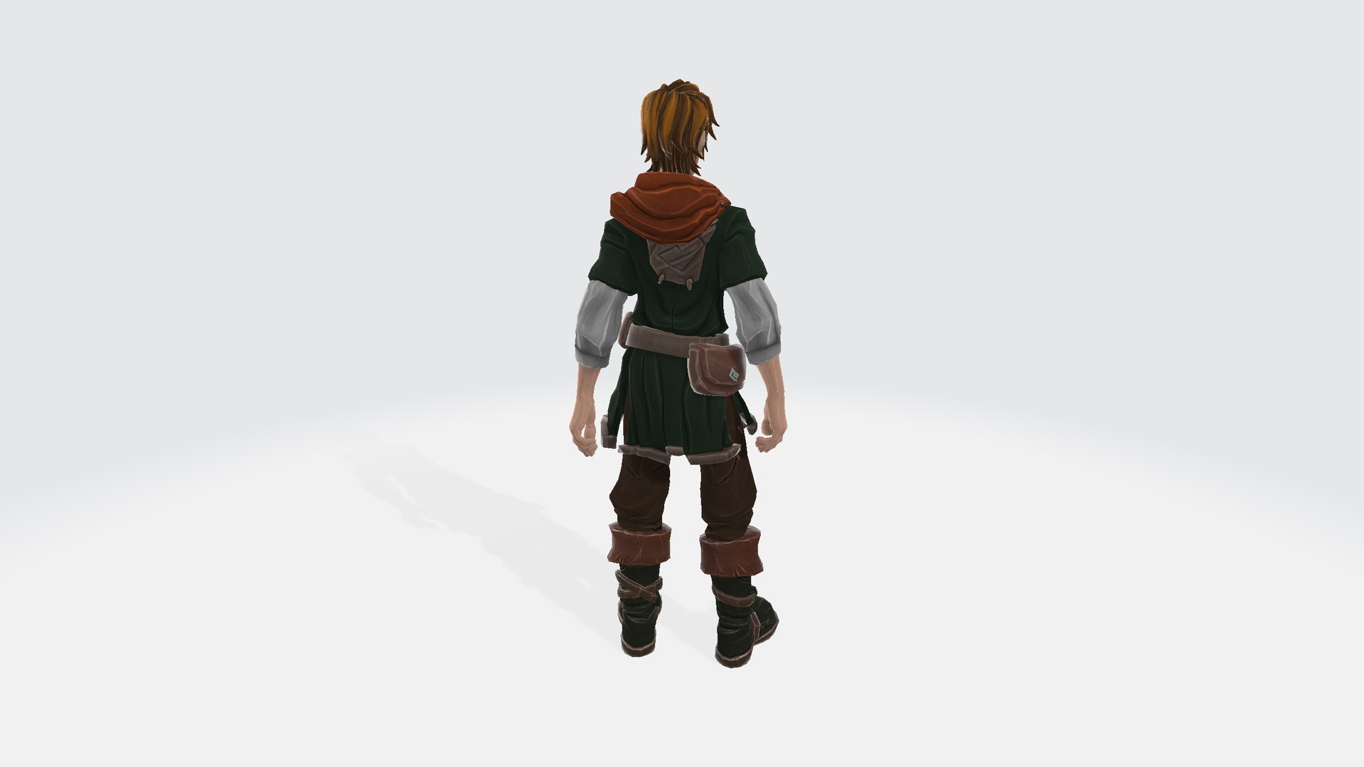 Male Peasant 3D Model - TurboSquid 1485555