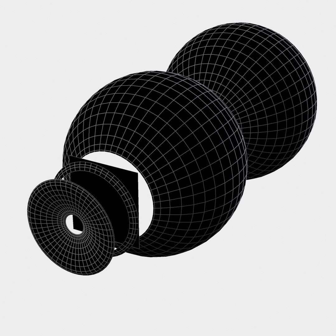 3d eye human iris model