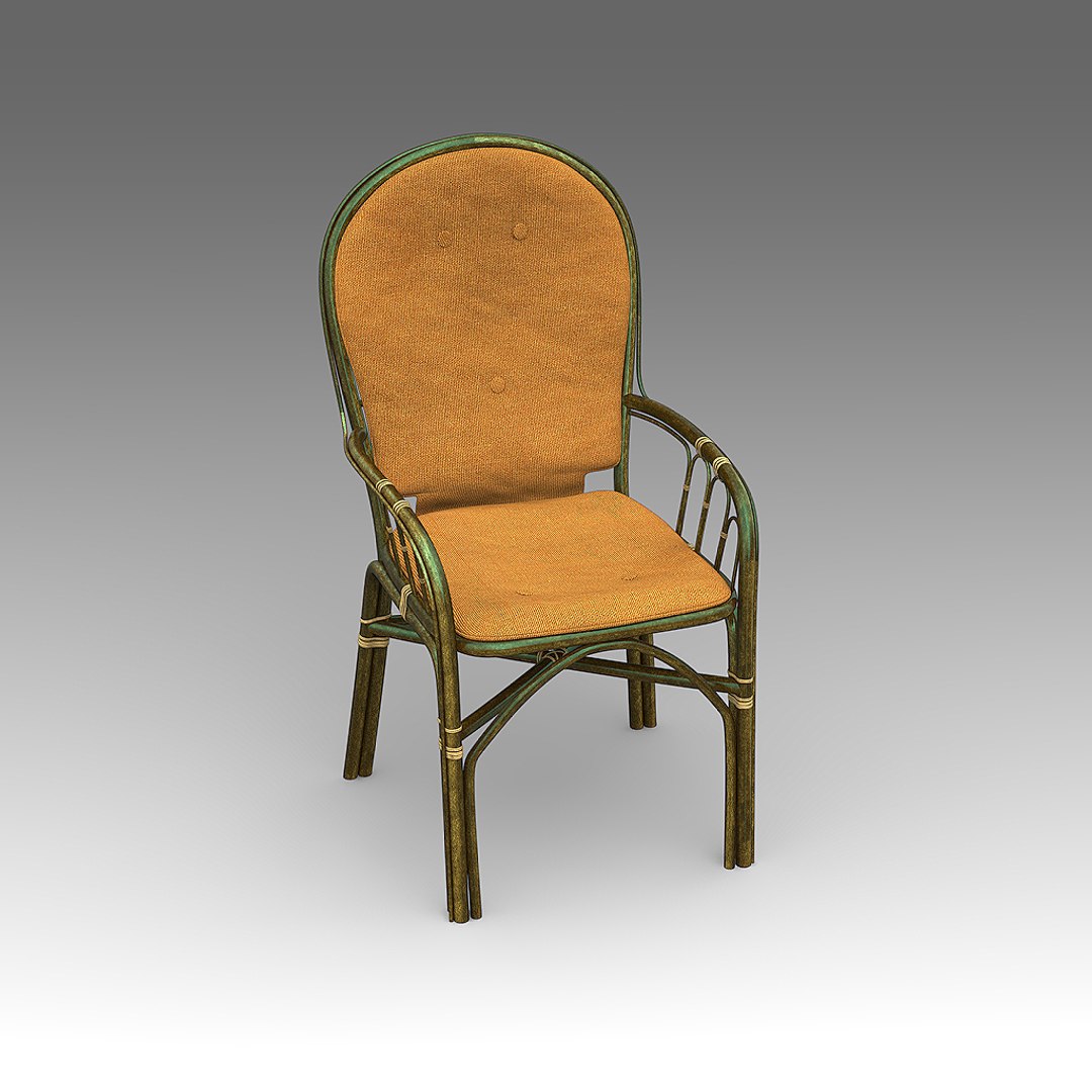 3d Rotang Armchair