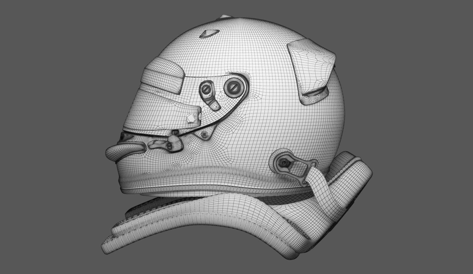 3D racing helmet daniil kvyat model - TurboSquid 1167181