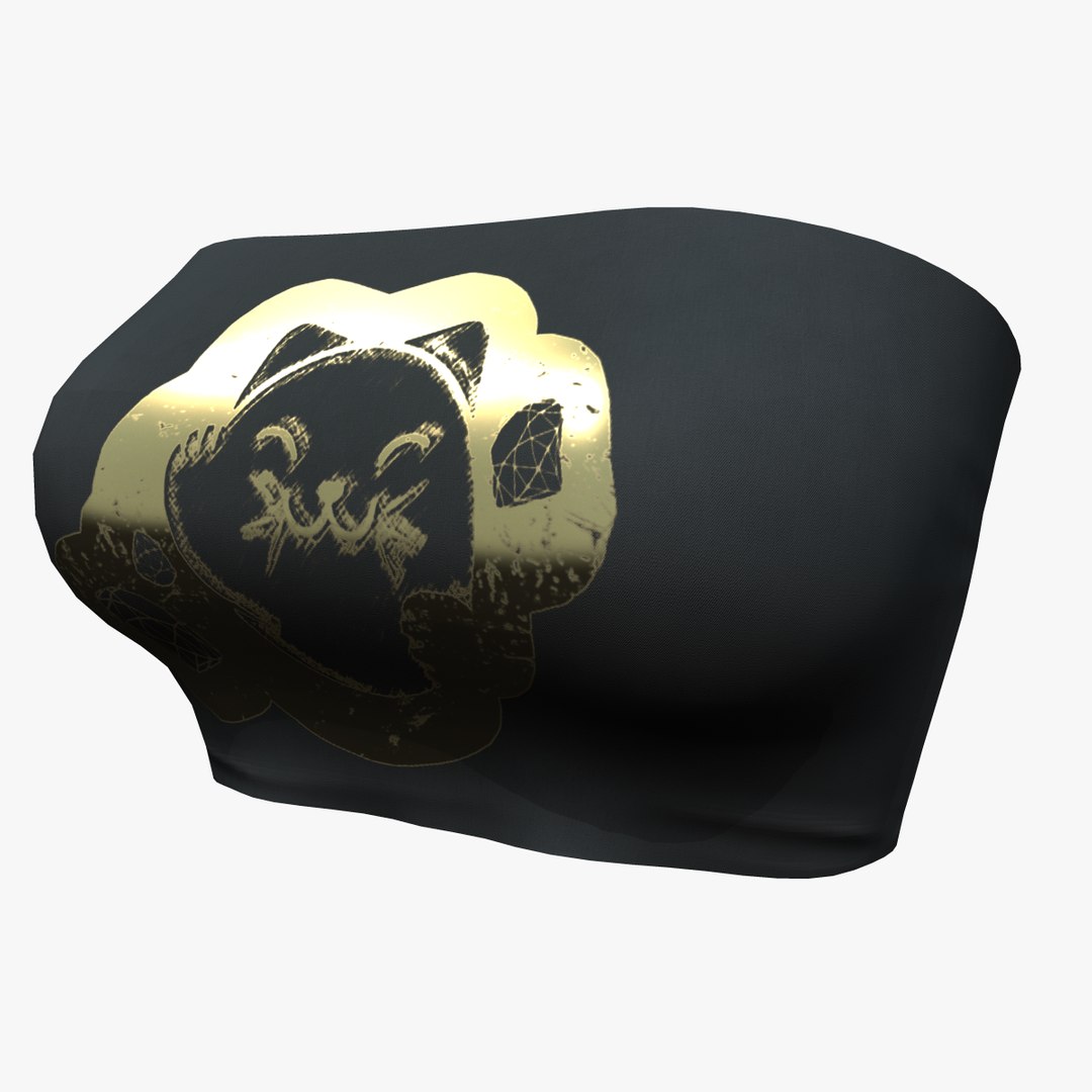 Gold Design Tube Top model - TurboSquid 1885451