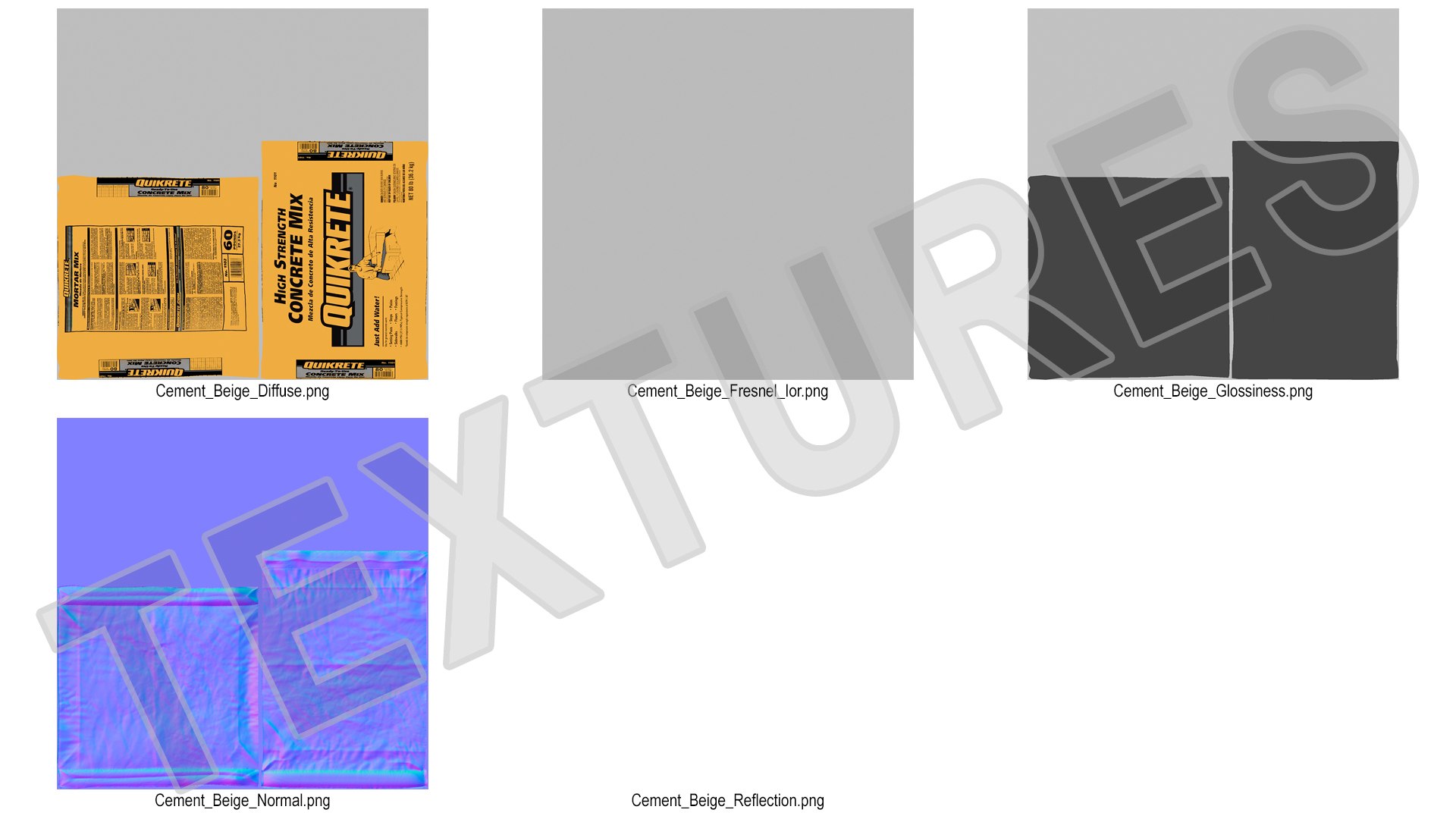 Cement Package 80 Lb 3D Model - TurboSquid 2139296