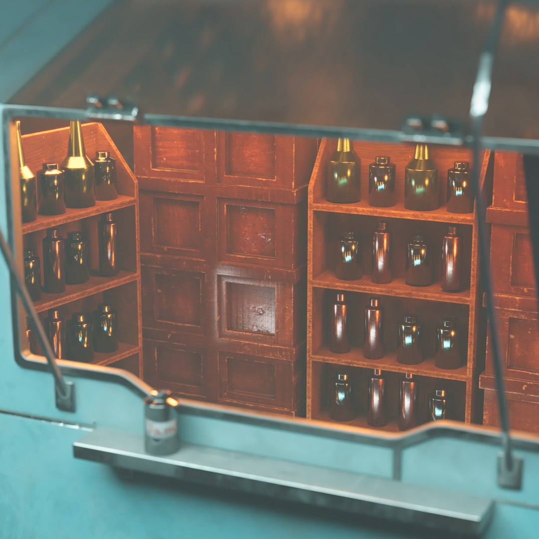 The Retro Style Futuristic Vendor Shop Model - TurboSquid 2025708