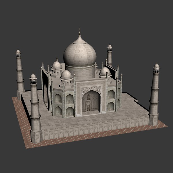 Taj Mahal 3D Models for Download | TurboSquid