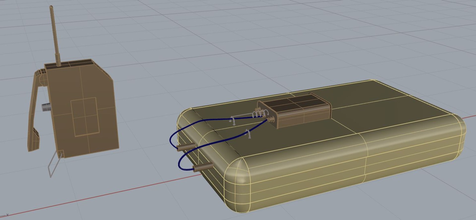 Free 3D Model 7 Piece Explosive Set - TurboSquid 1446650