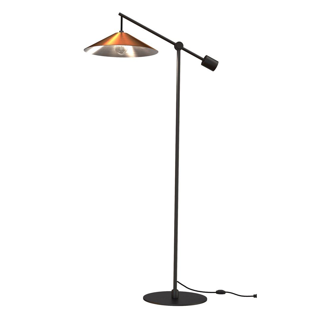 3D Model Flor Lamp Vintal - TurboSquid 1895583