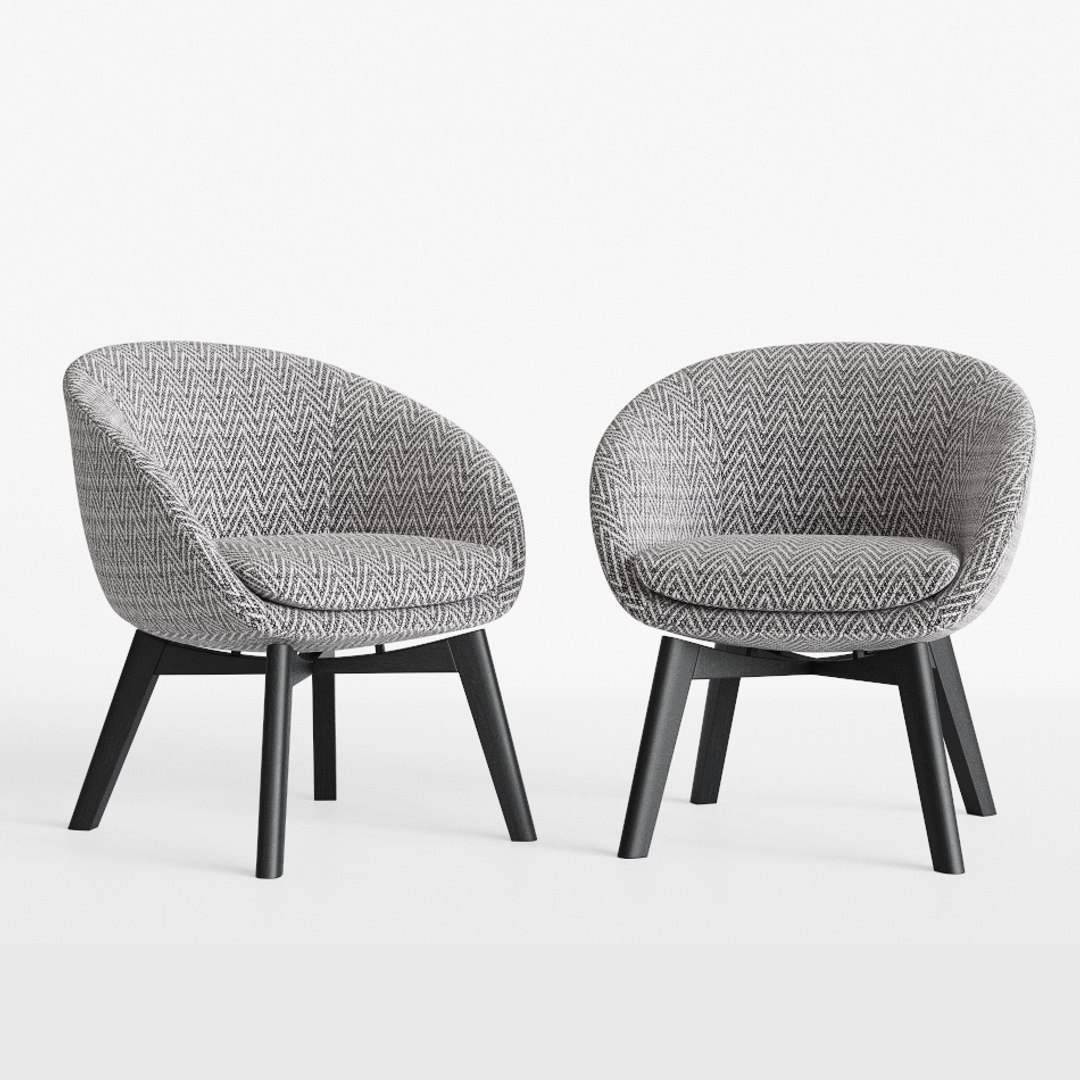 3D Model Minotti Russell Little Lounge - TurboSquid 1487538