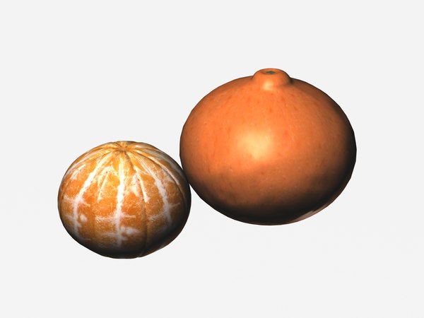 3d tangerine