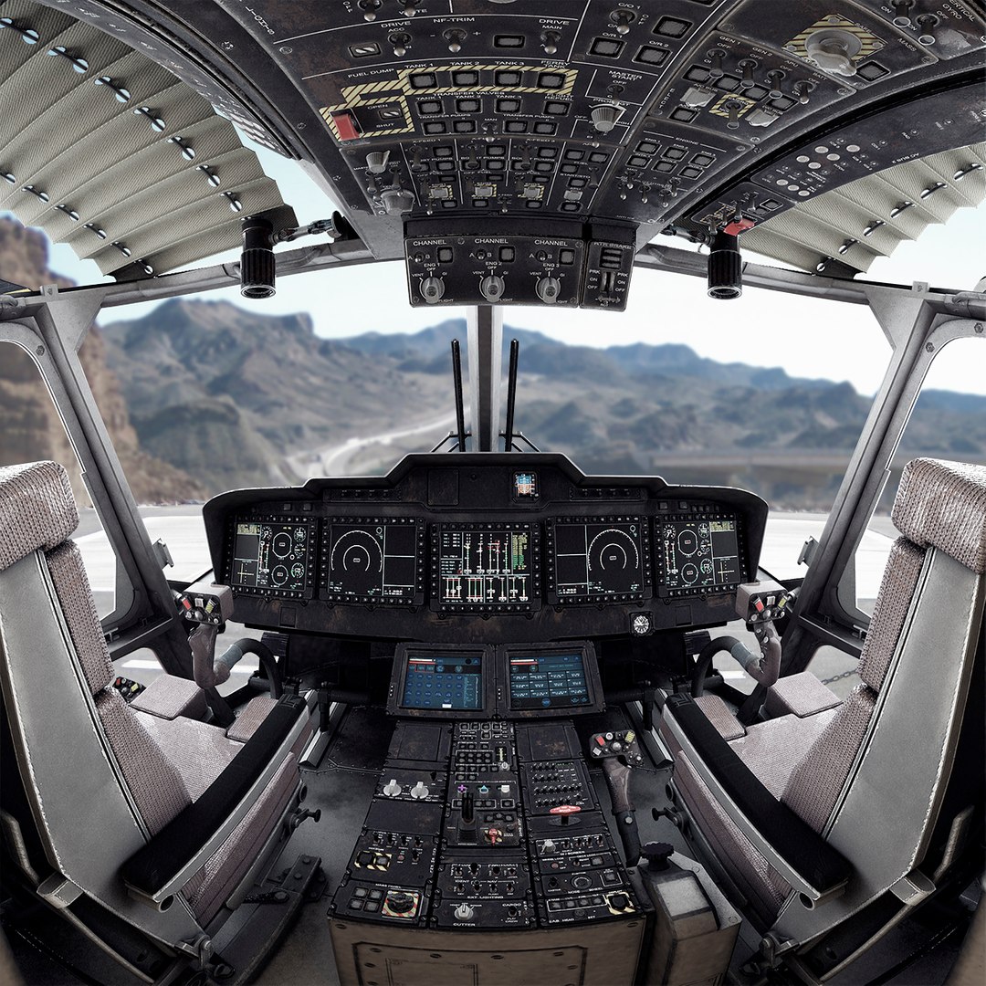3d Agustawestland Aw101 Helicopter Model