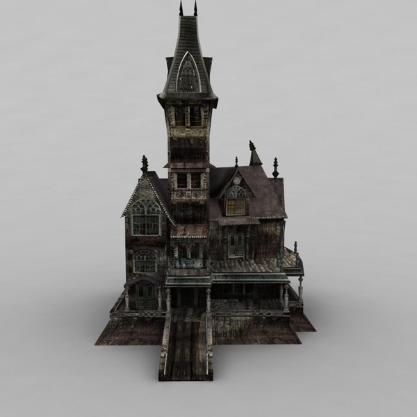 Haunted House 3D Models for Download | TurboSquid