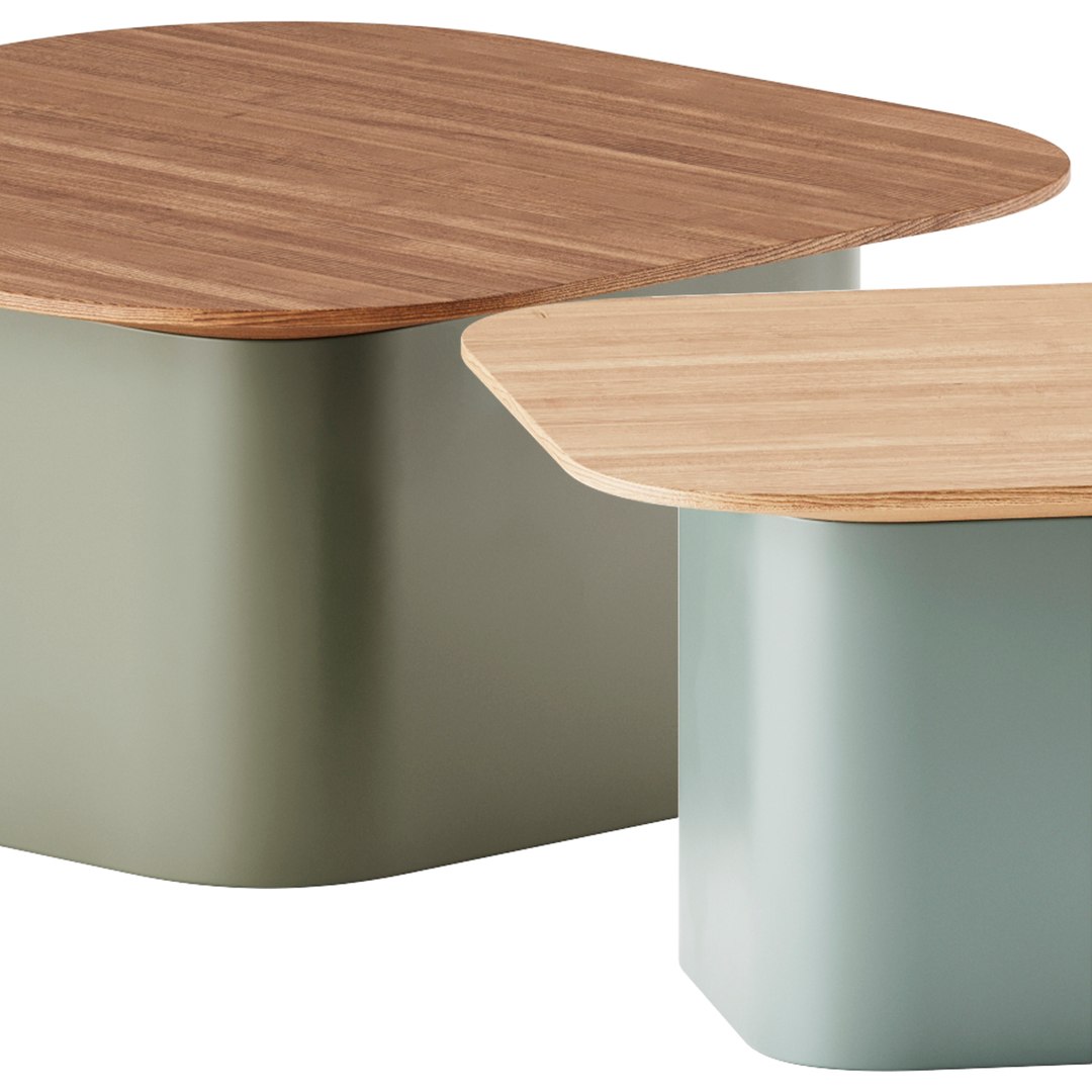 3D AFINA Wooden Coffee Tables By FREZZA - TurboSquid 2051278