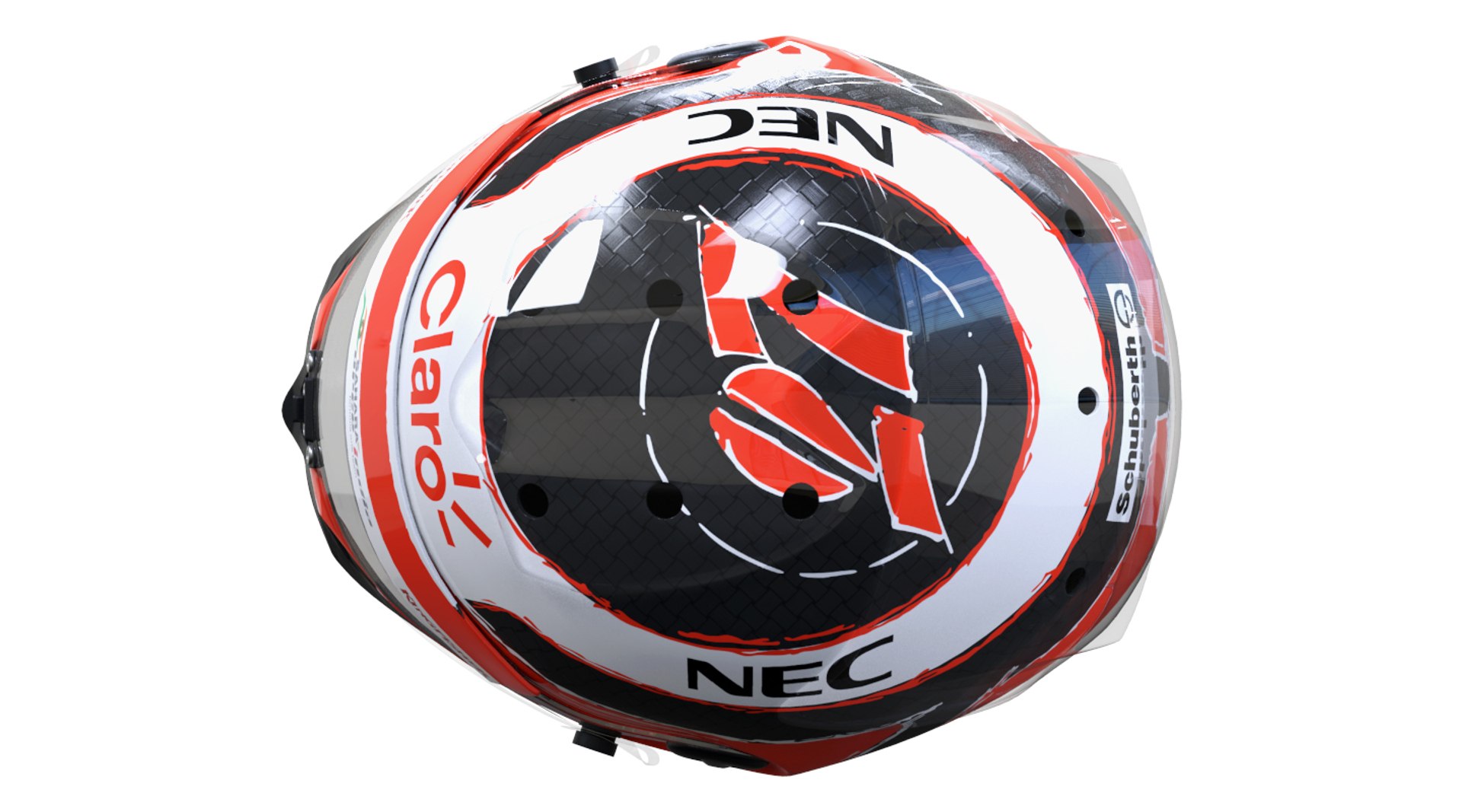 Racing Helmet Nico 2015 3d 3ds