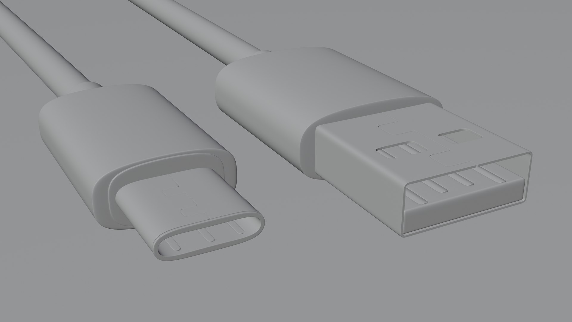 USB Type C 3D - TurboSquid 1716812